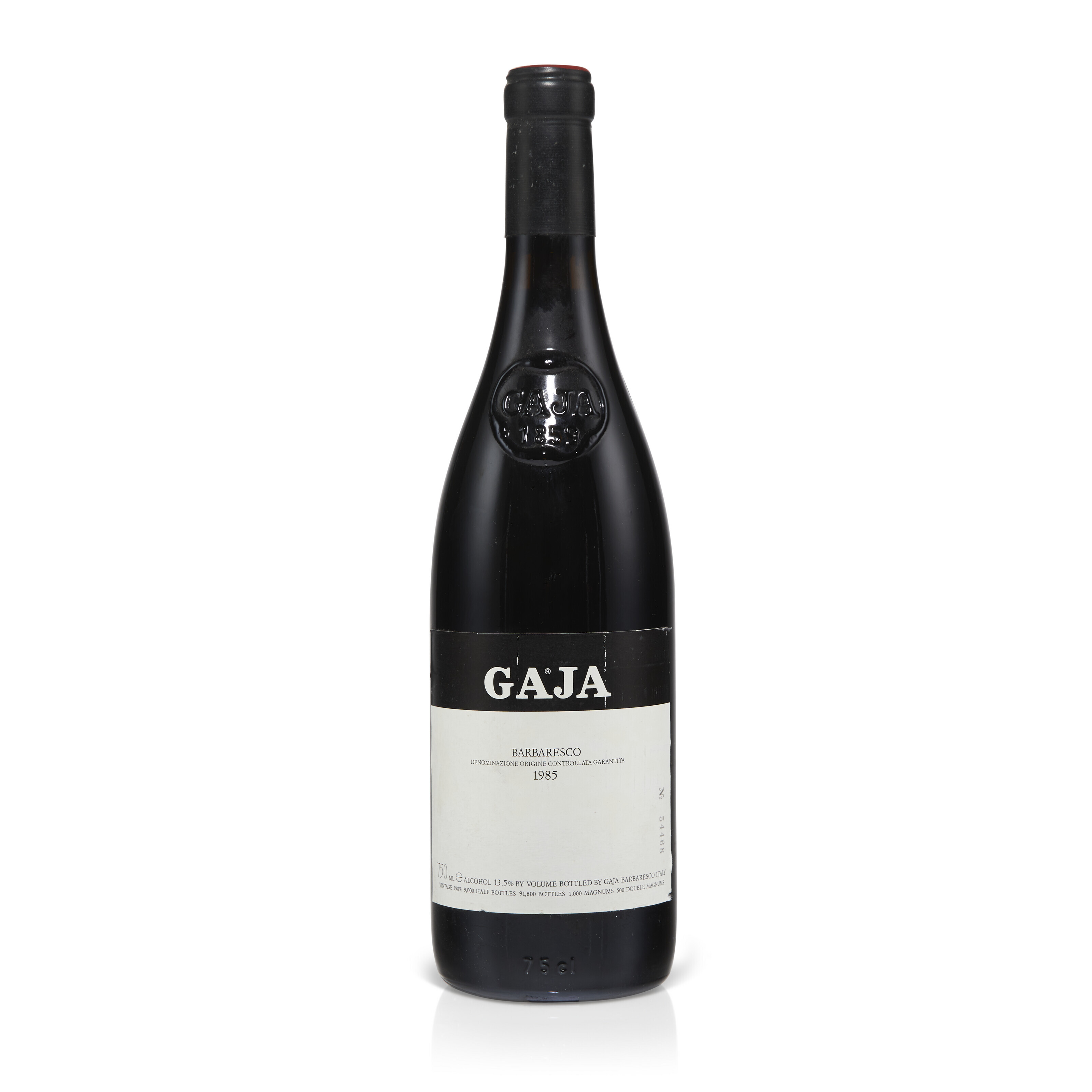 Gaja, Barbaresco 1985, PiedmontSlightly bin-soiled labels, some nicked ...