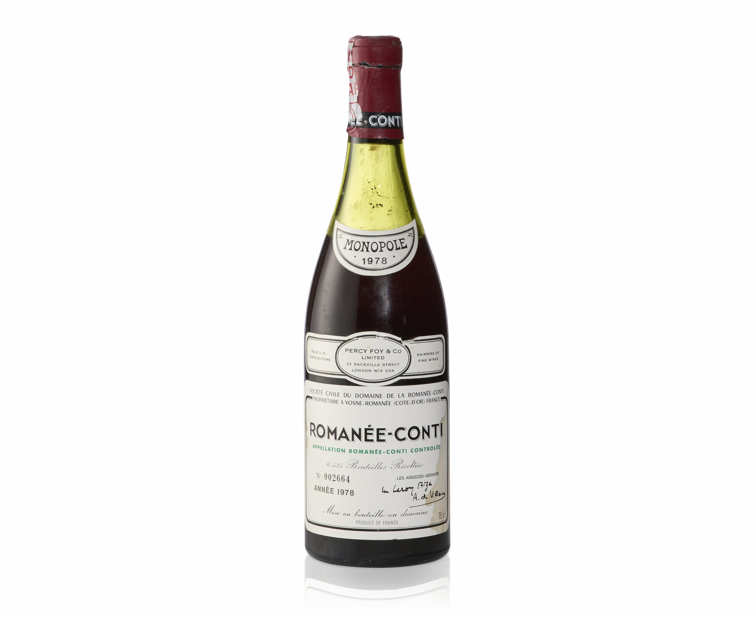 Domaine de la Romanée-Conti, Romanée-Conti 1978, Grand Cru, Côte de ...