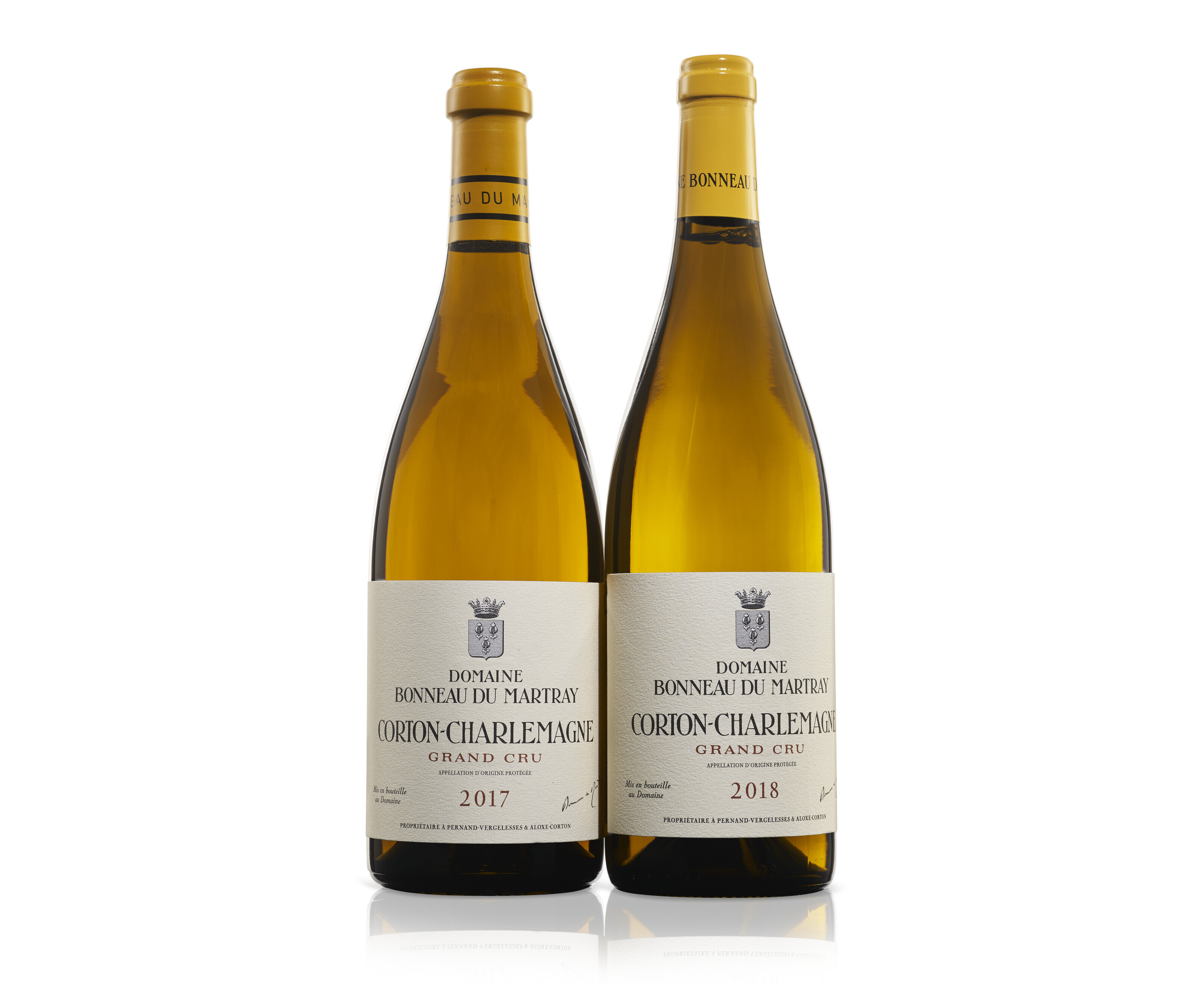 Bonneau du Martray, Corton-Charlemagne 2017 & 2018, Bonneau du Martray ...