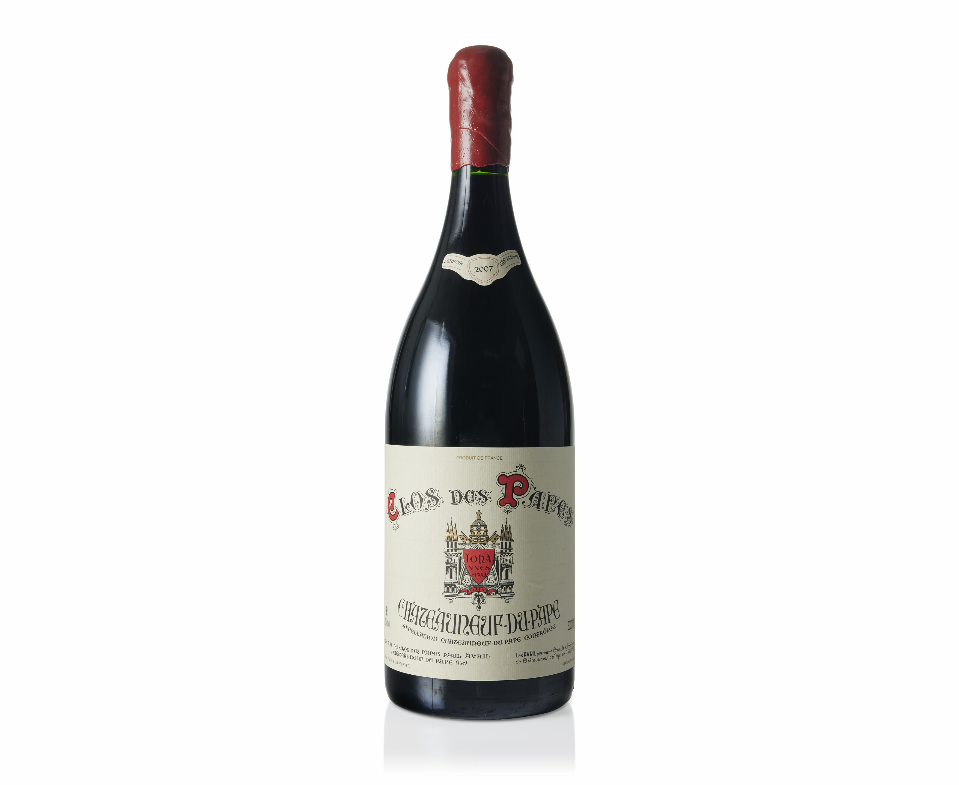 Paul Avril, Châteauneuf-du-Pape, Clos des Papes 2007, RhôneIn original ...