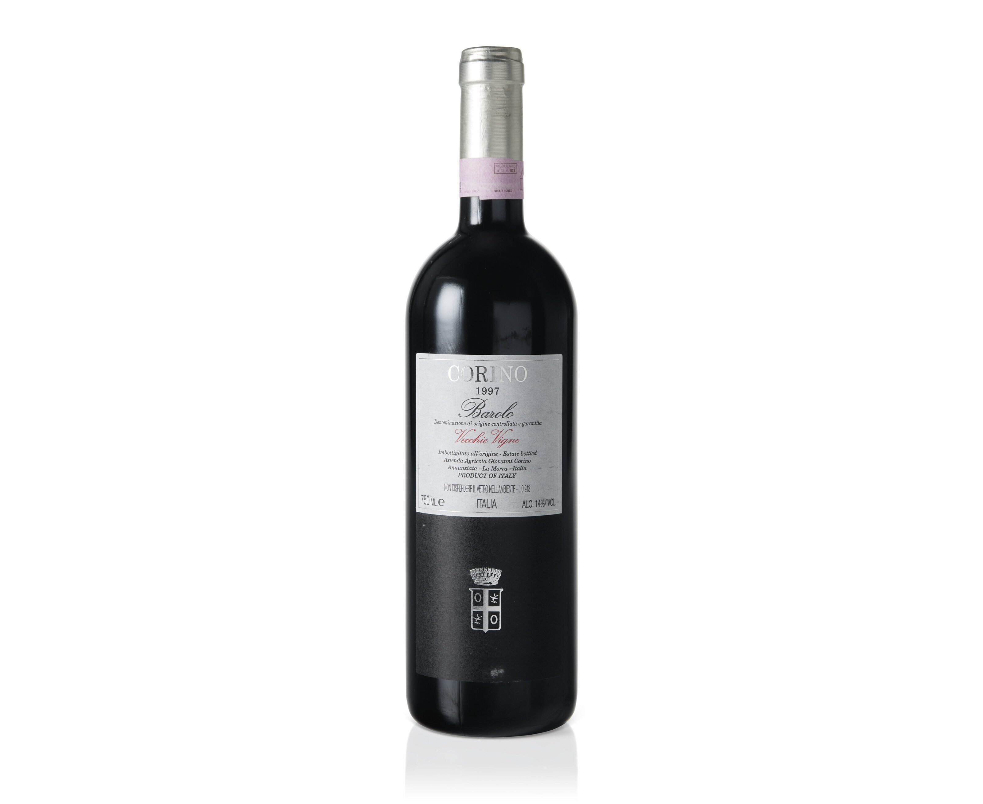 Corino, Barolo, Vecchie Vigne 1997, PiedmontIn two, 6-bottle, original ...