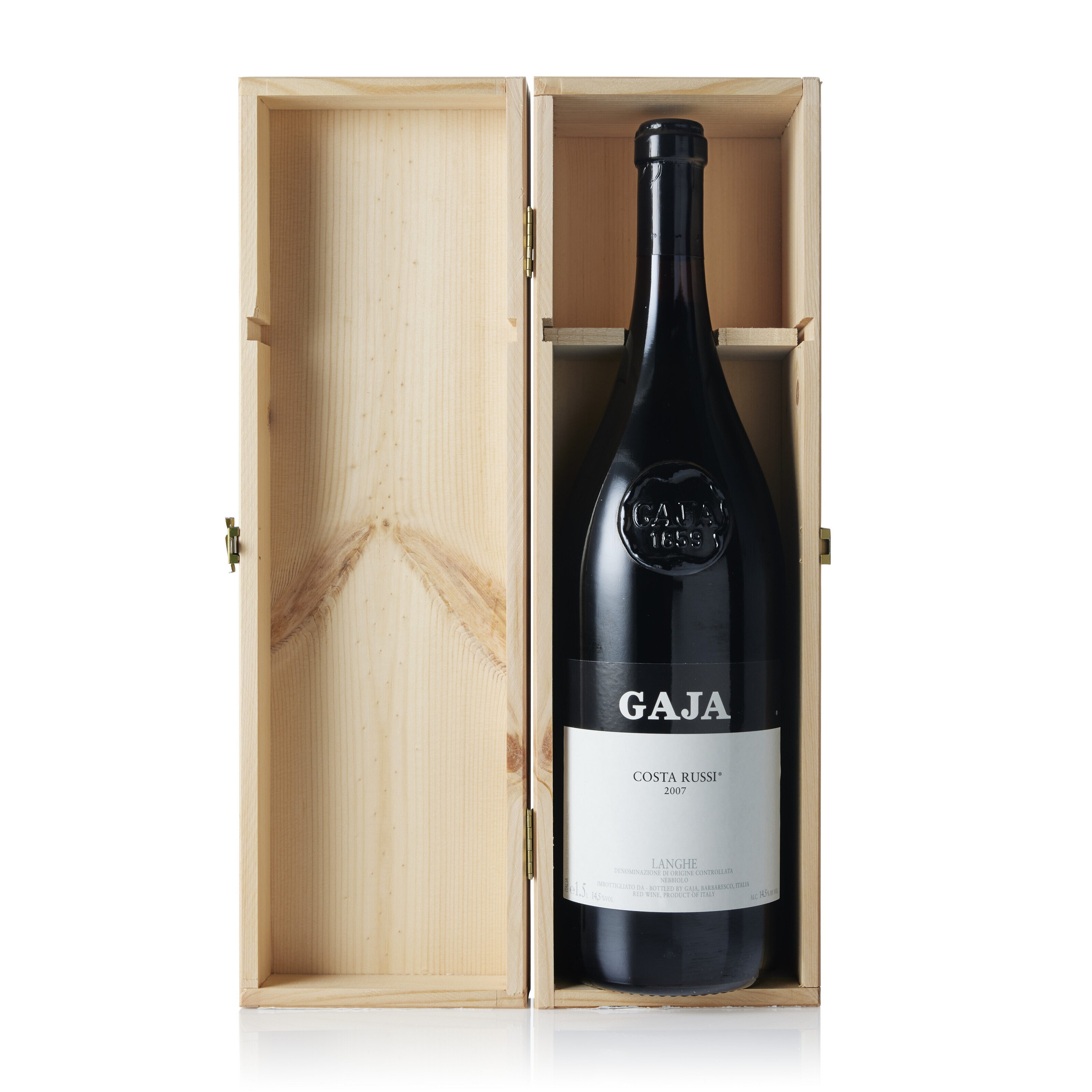 Gaja, Costa Russi 2007, PiedmontIn original wooden caseThis lot is ...