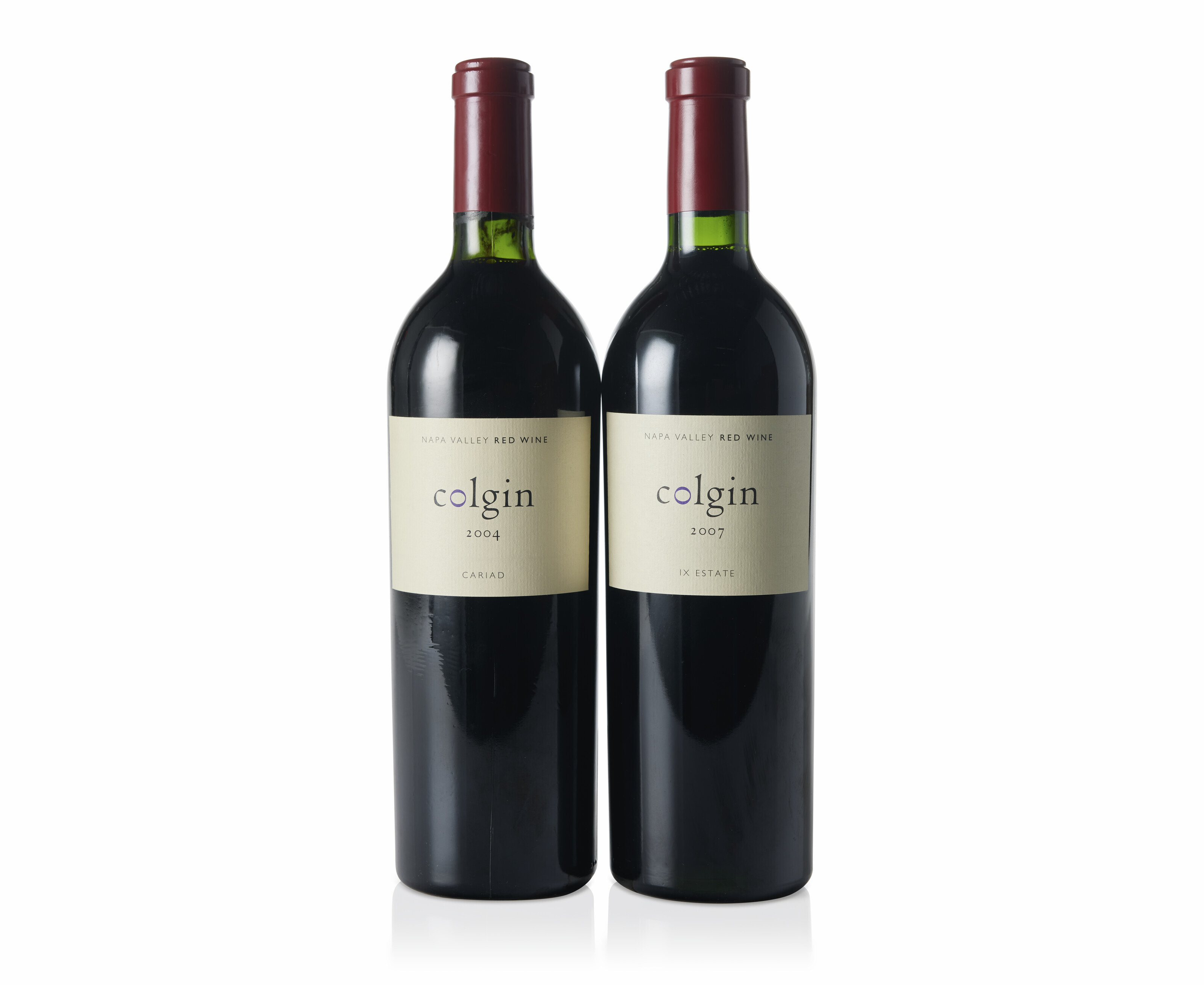 Mixed Colgin 2004 & 2007, Colgin, Cariad 2004 Signs of seepageWine ...