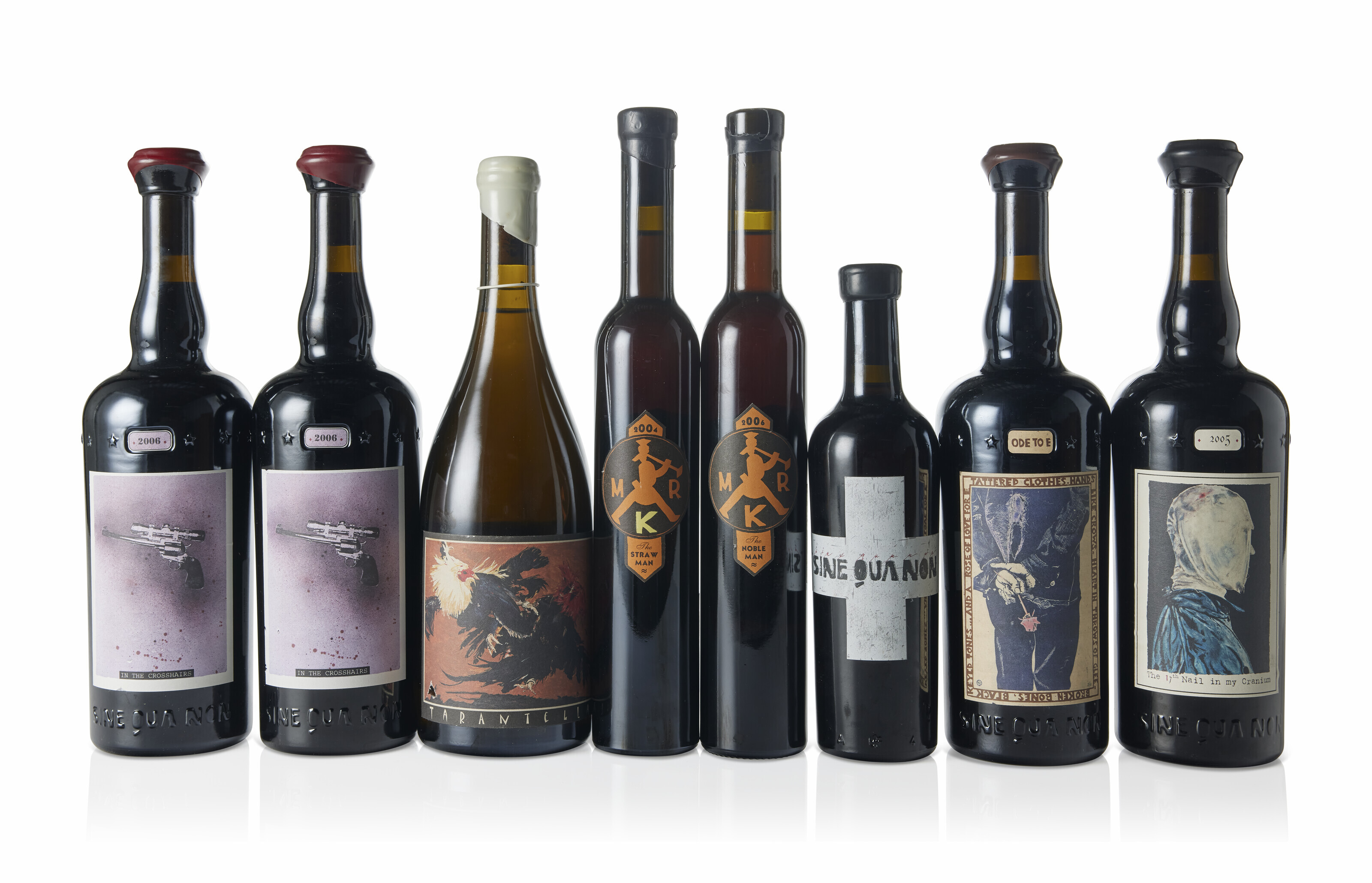 Mixed Sine Qua Non, Tarantella 1999Wax capsuleNicked labelLevel 2.5cms ...