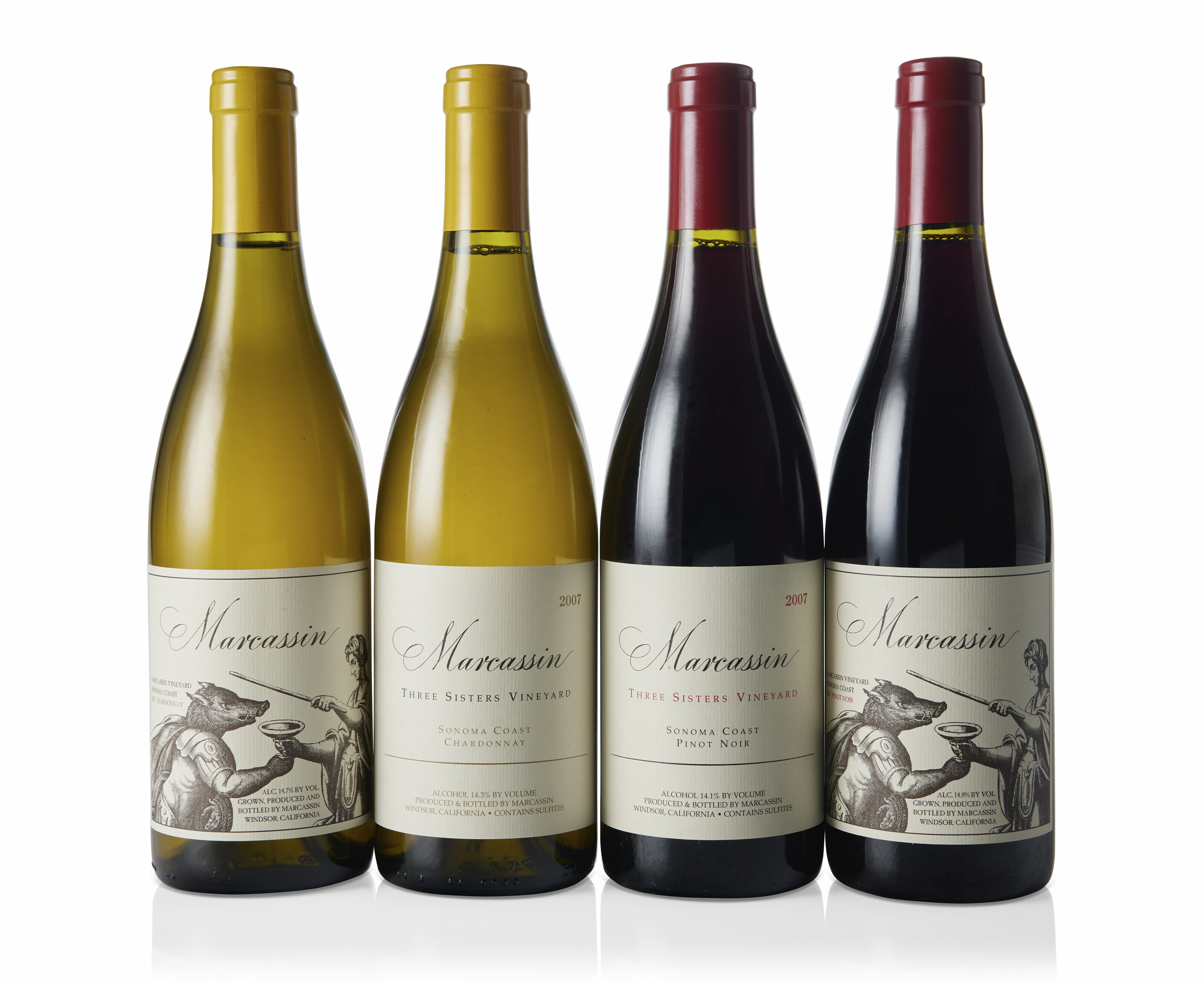 Mixed Marcassin 2007, Marcassin Vineyard, Chardonnay 2007 (2)Marcassin ...