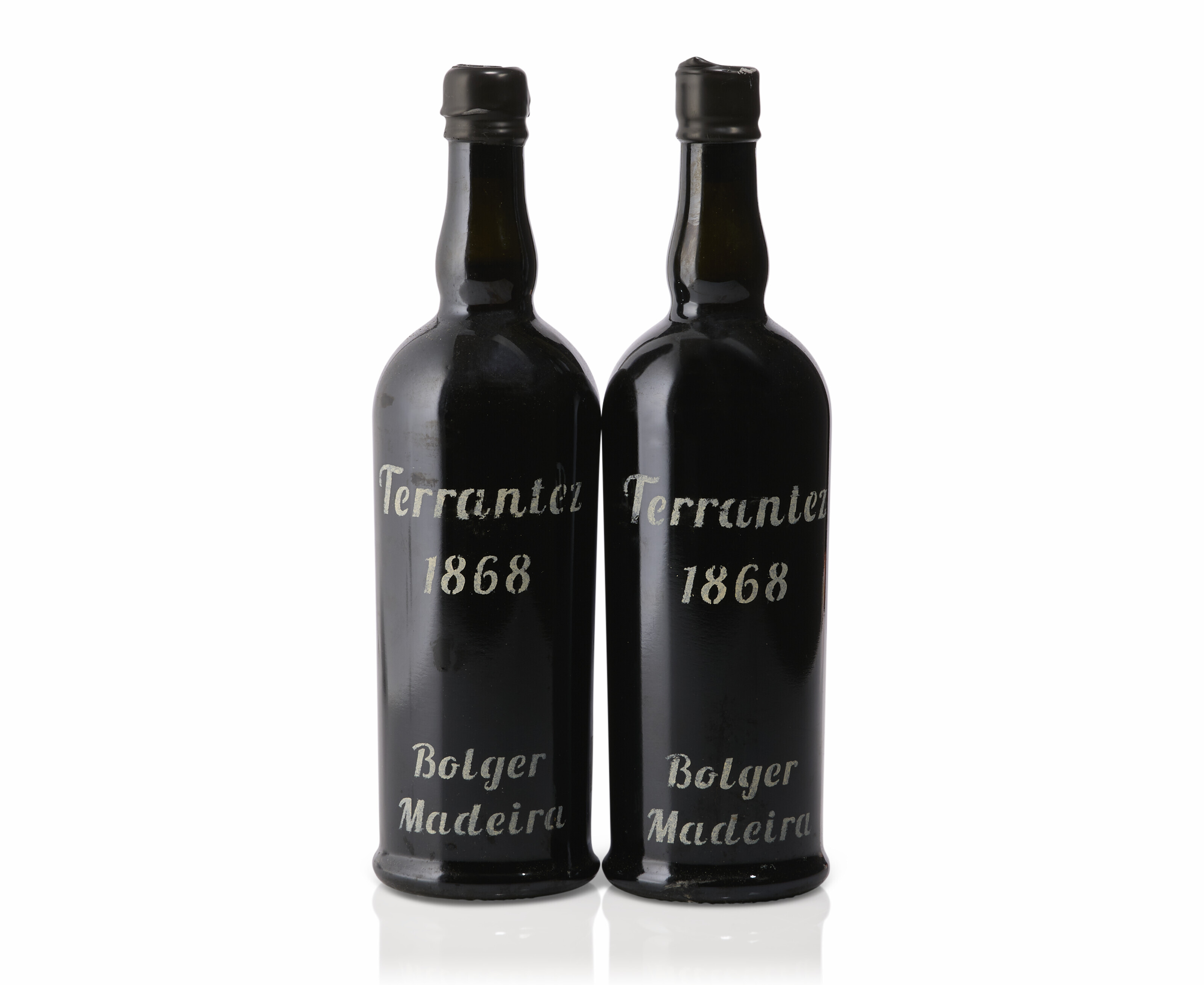 D. Bolger, Terrantez 1868, MadeiraNew wax capsules with DB family seal ...