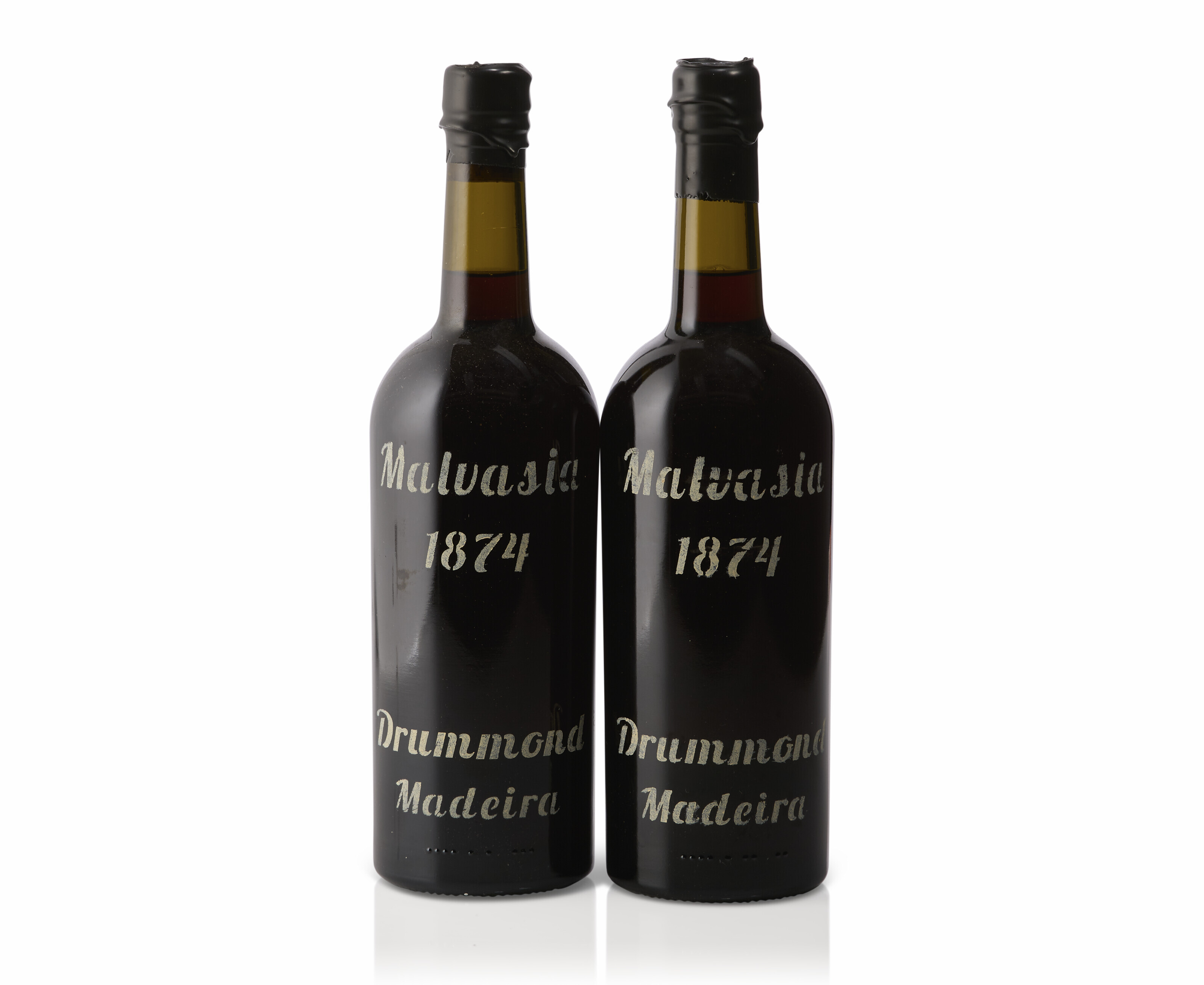 Drummond, Malvasia 1874, MadeiraNew wax capsules with FMA seal, new ...