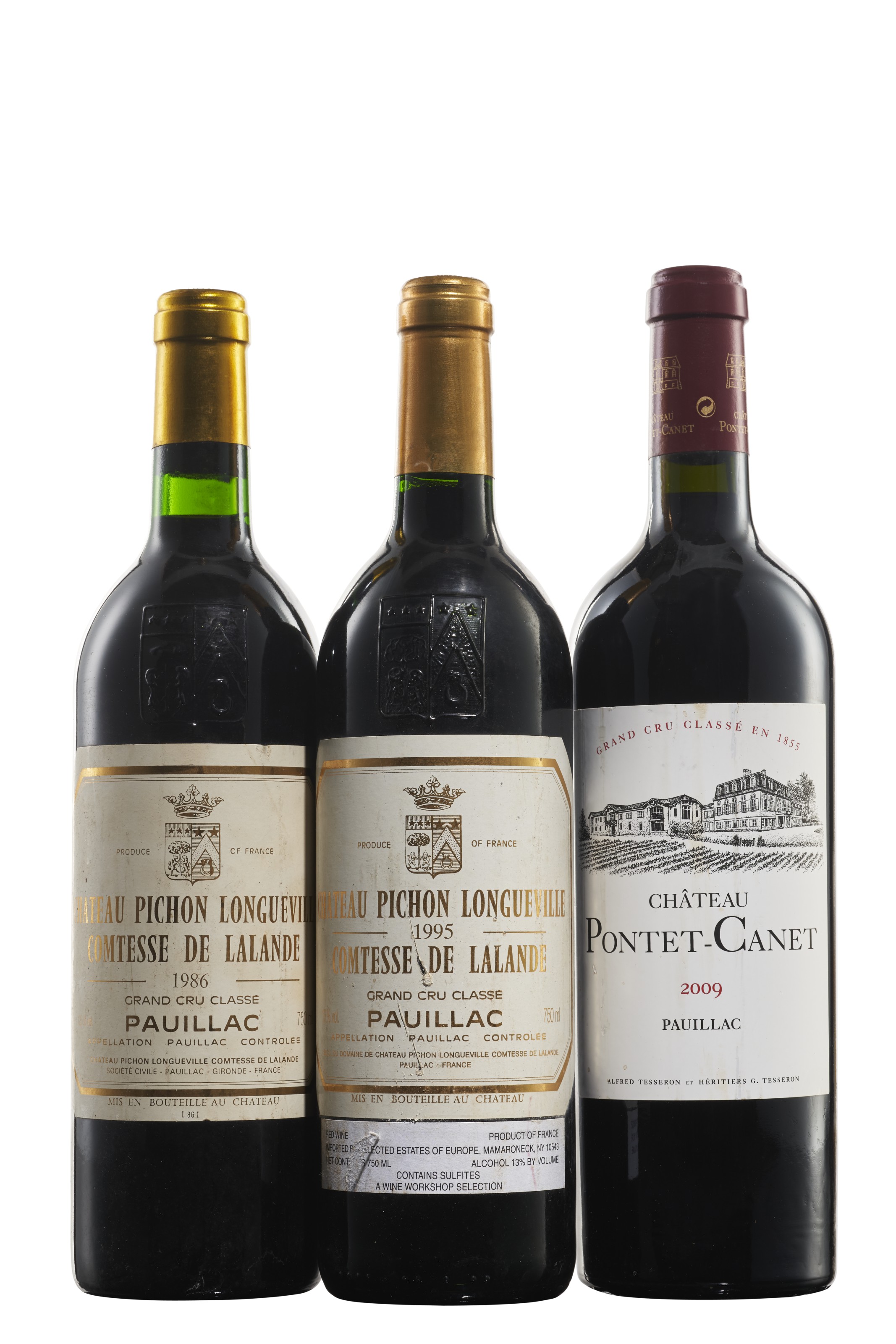 Mixed Red Bordeaux, Château Pichon Longueville Comtesse de ...