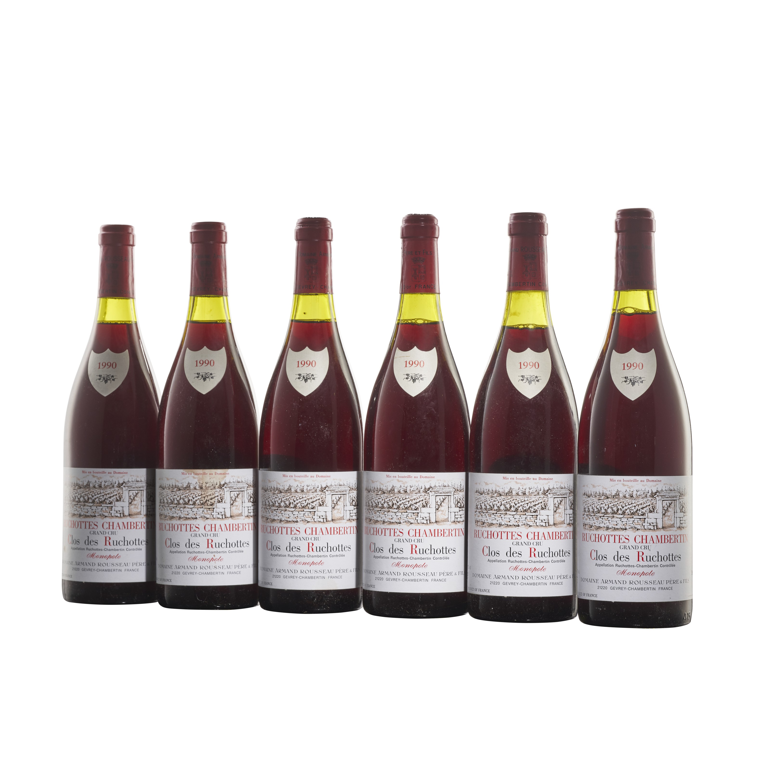 Armand Rousseau, Ruchottes-Chambertin Clos des Ruchottes 1990, Grand ...