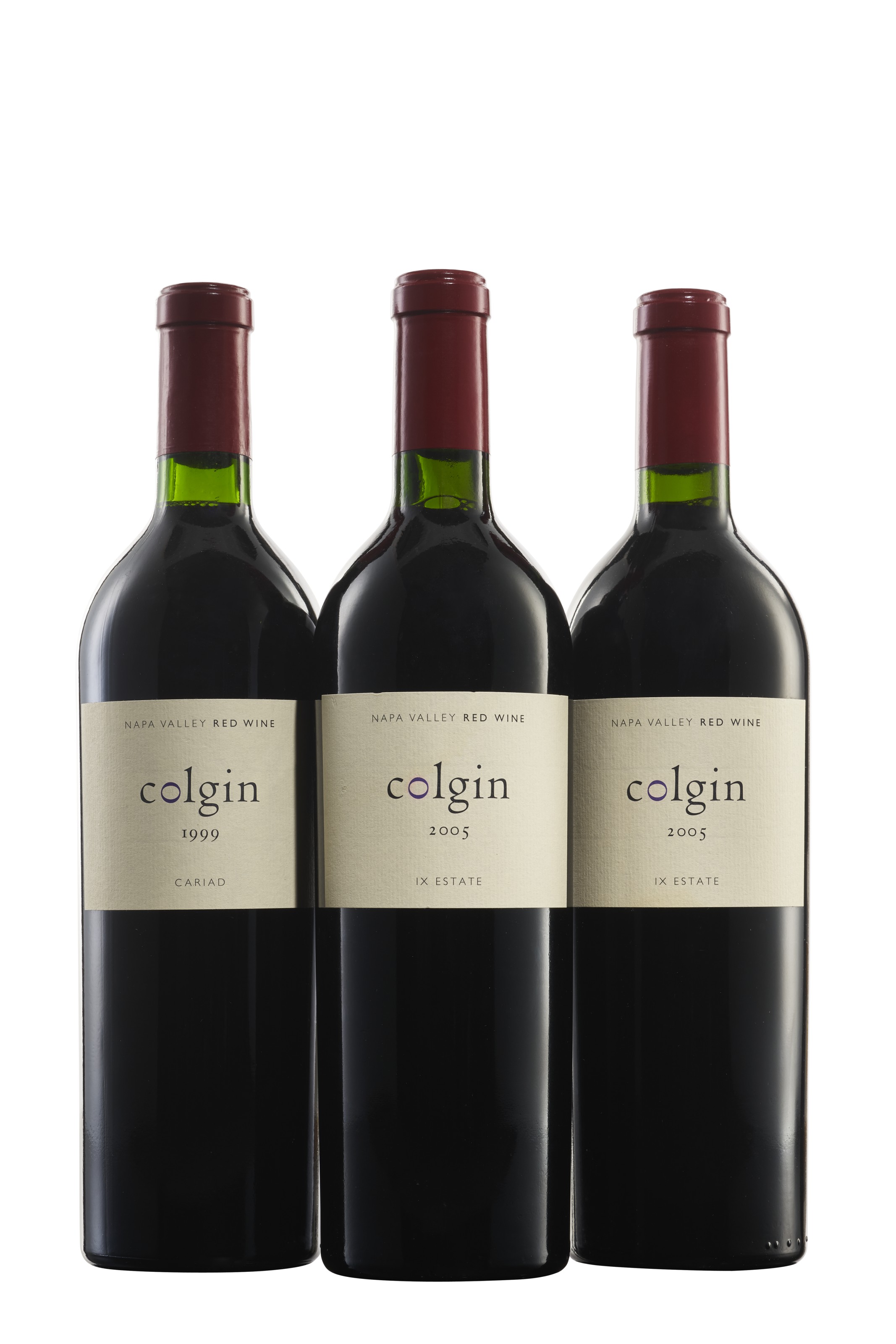 Mixed Colgin, Colgin Cellars, Cariad 1999Level base of neck (1)Colgin ...