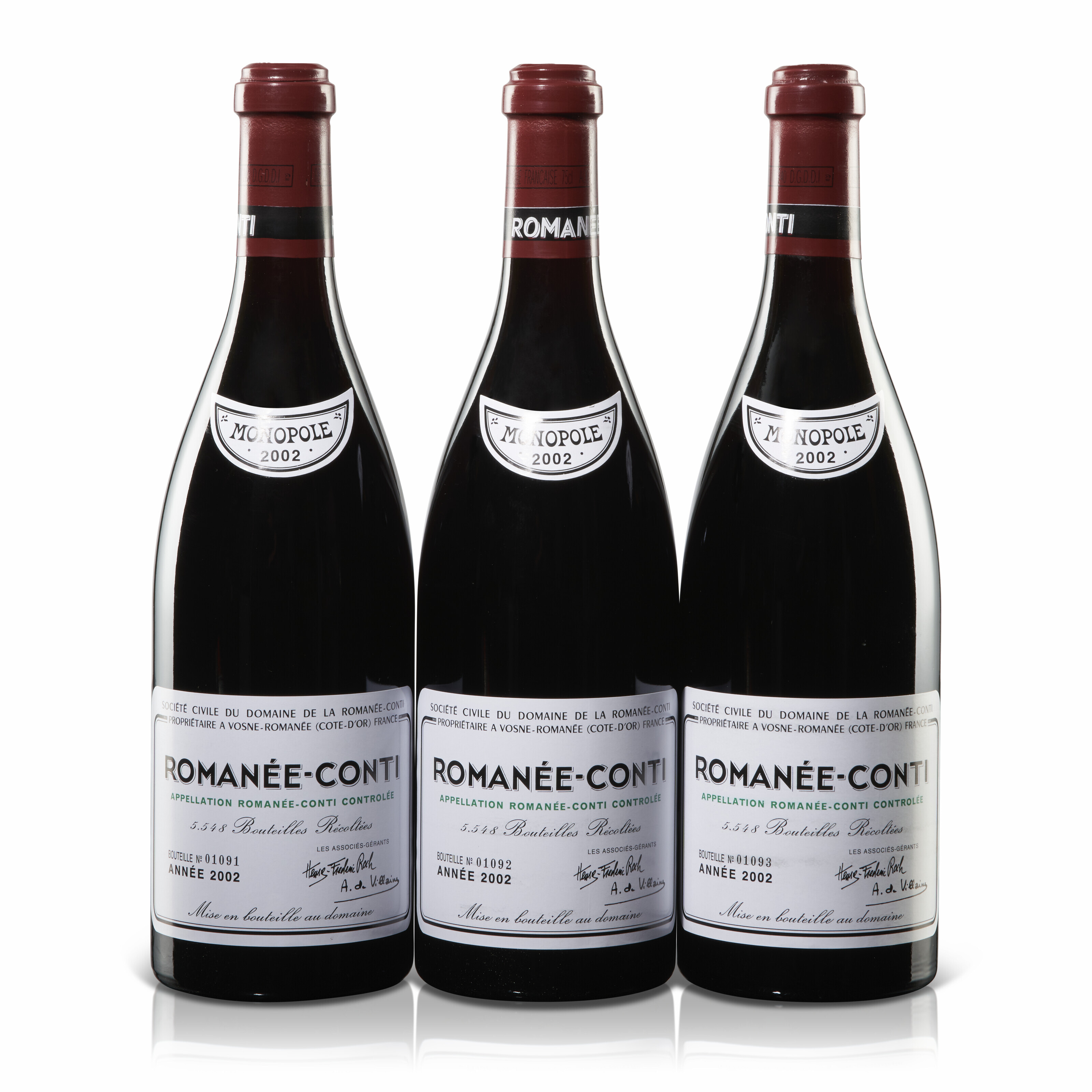 Domaine de la Romanée-Conti, Romanée-Conti 2002, Grand Cru, Côte de ...