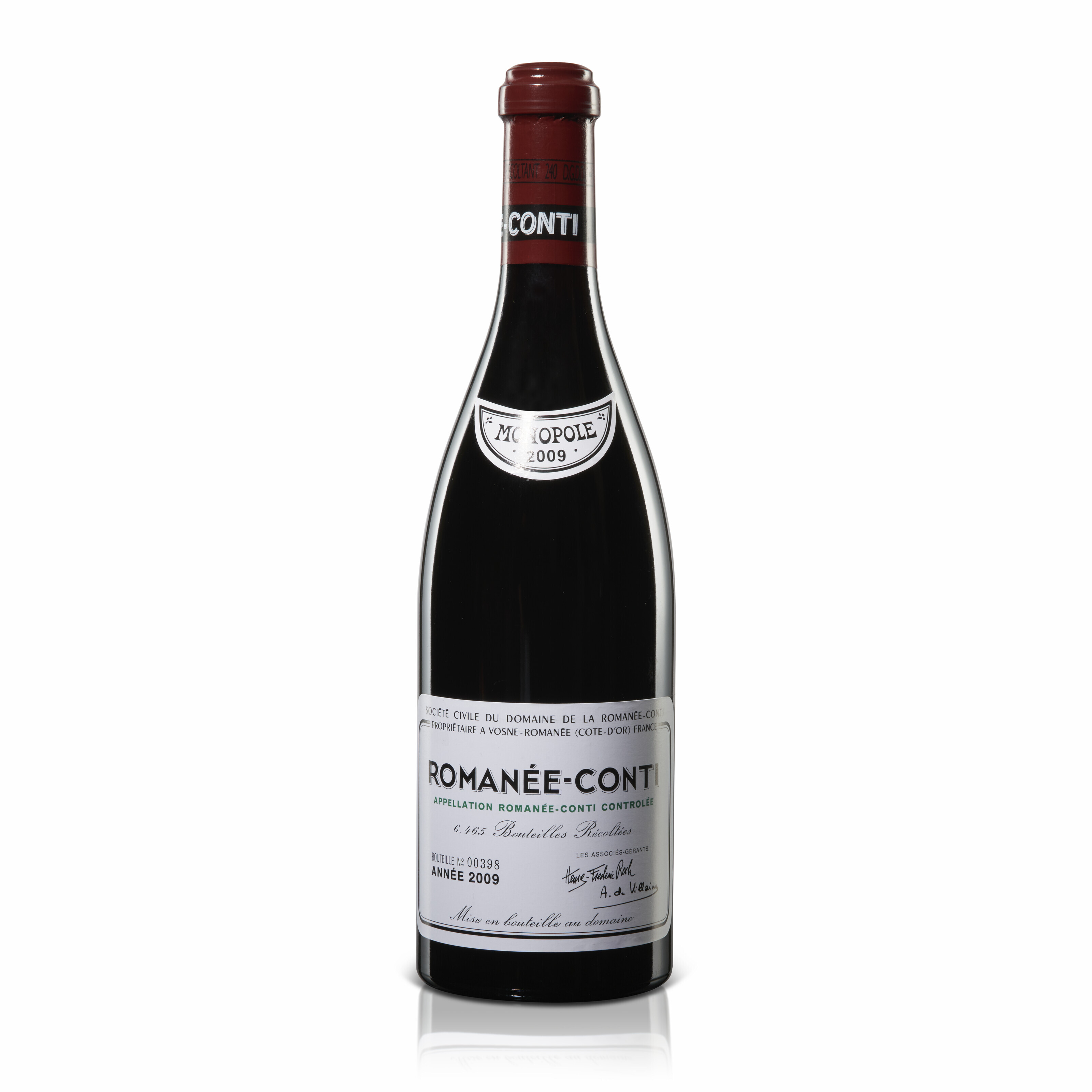 Domaine de la Romanée-Conti, Romanée-Conti 2009, Grand Cru, Côte de ...