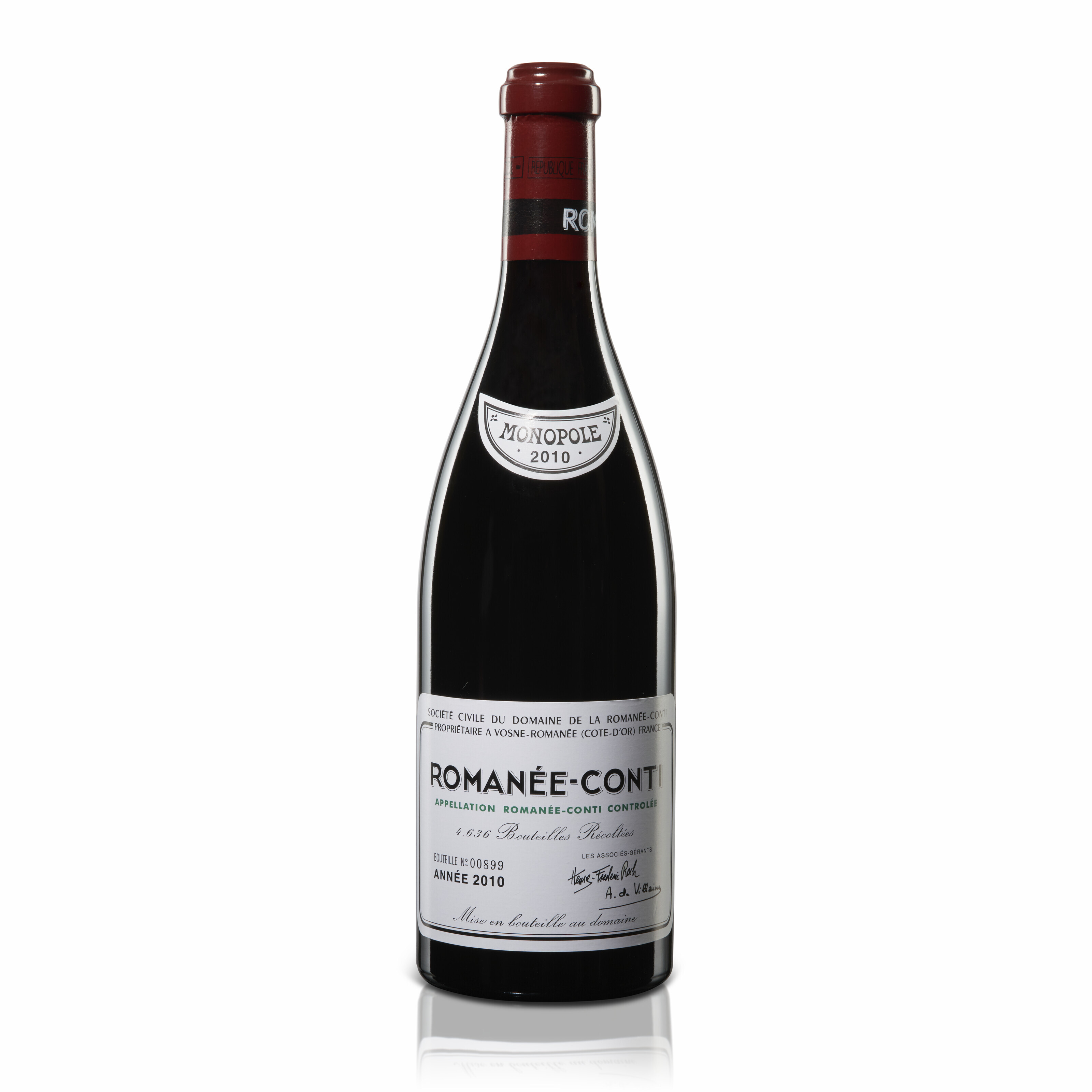 Domaine de la Romanée-Conti, Romanée-Conti 2010, Grand Cru, Côte de ...