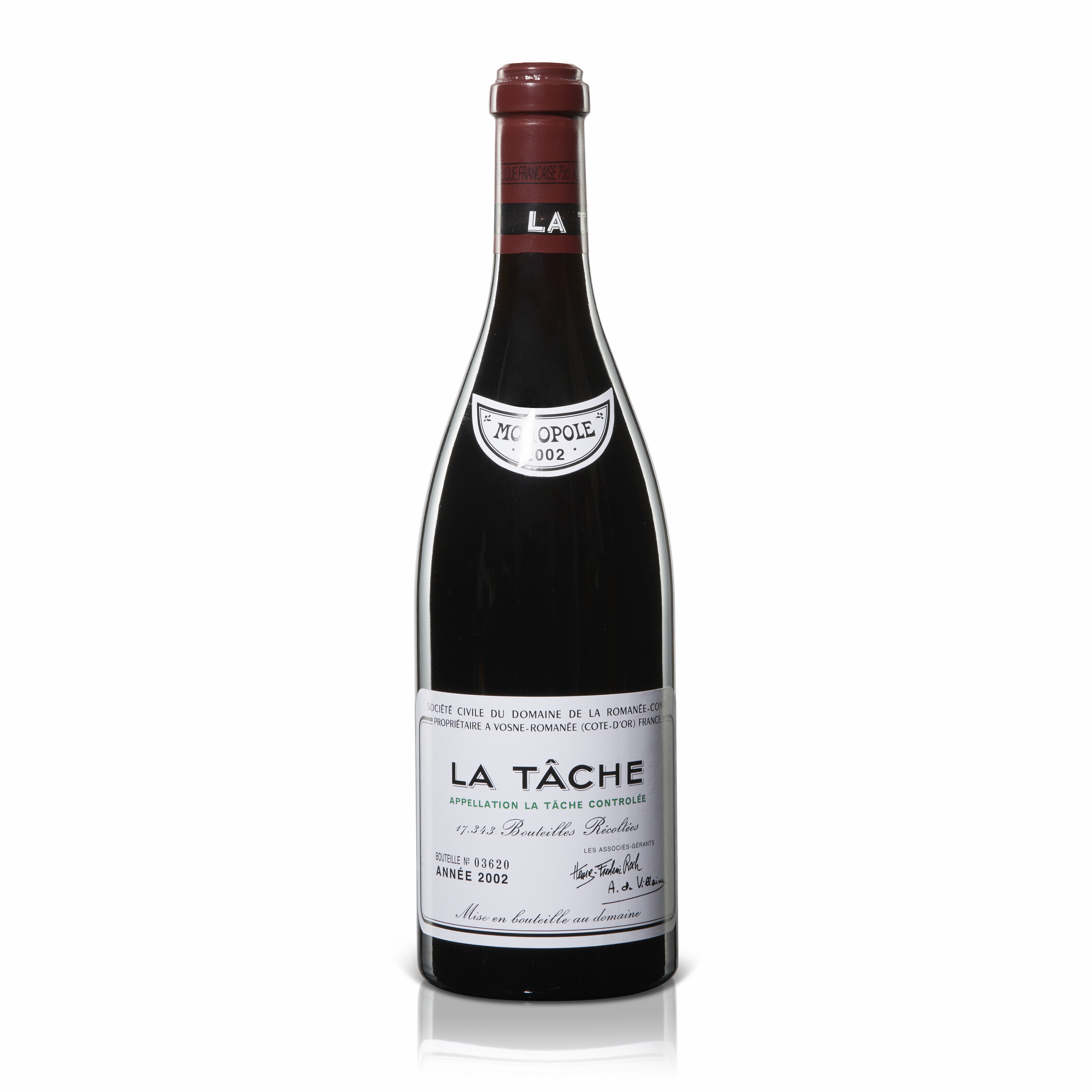 Domaine de la Romanée-Conti, La Tâche 2002, Grand Cru, Côte de NuitsIn ...