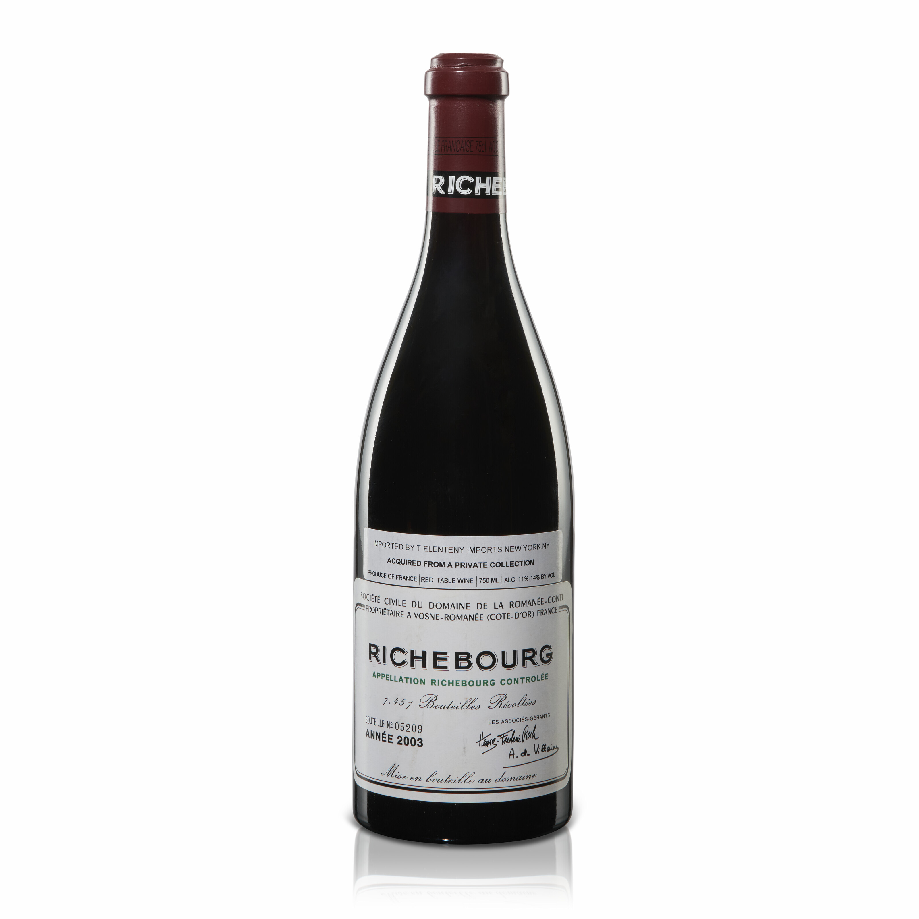 Domaine de la Romanée-Conti, Richebourg 2003, Grand Cru, Côte de ...