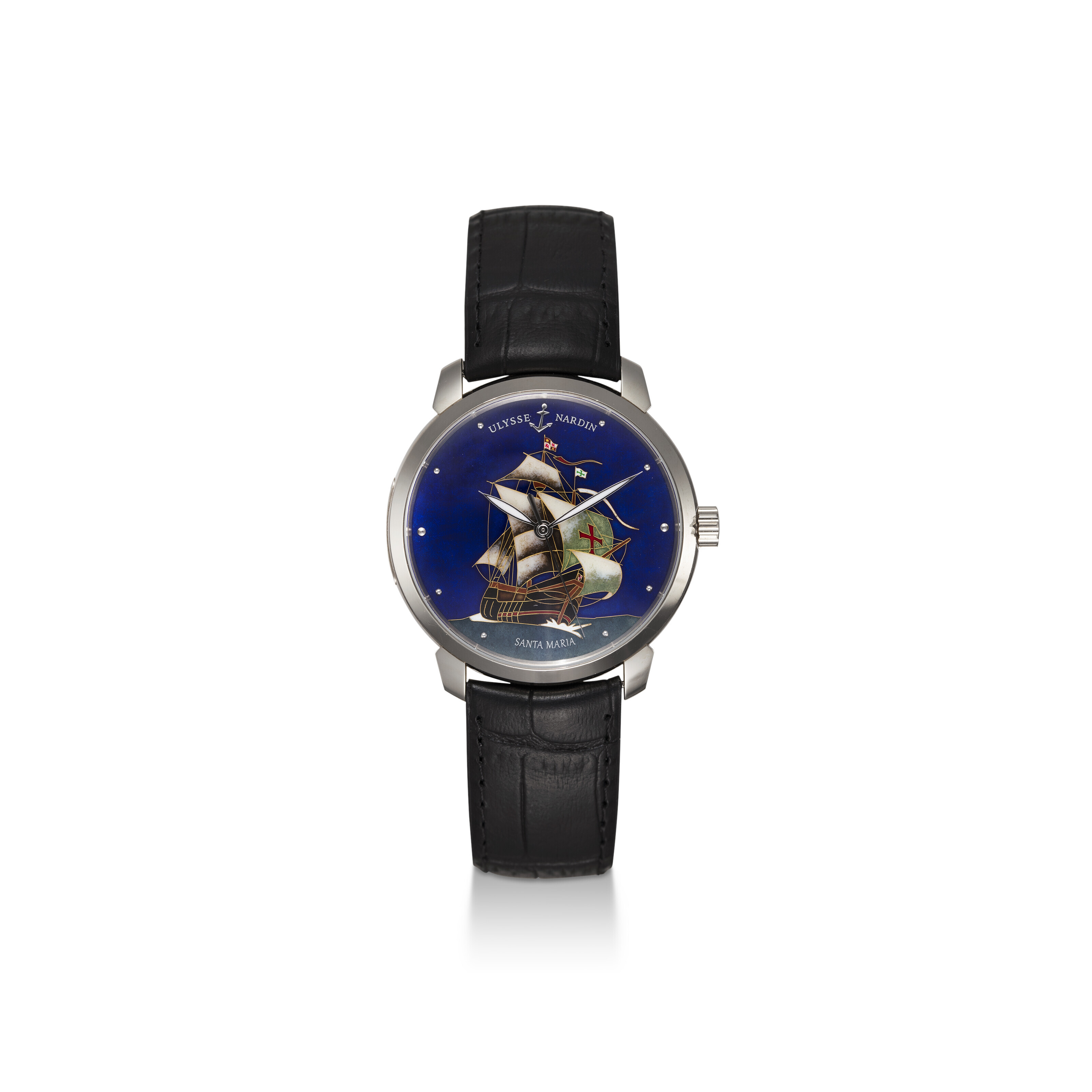 ULYSSE NARDIN, EDIZIONE LIMITATA CLASSICO SANTA MARIA, REF 8150-111 ...
