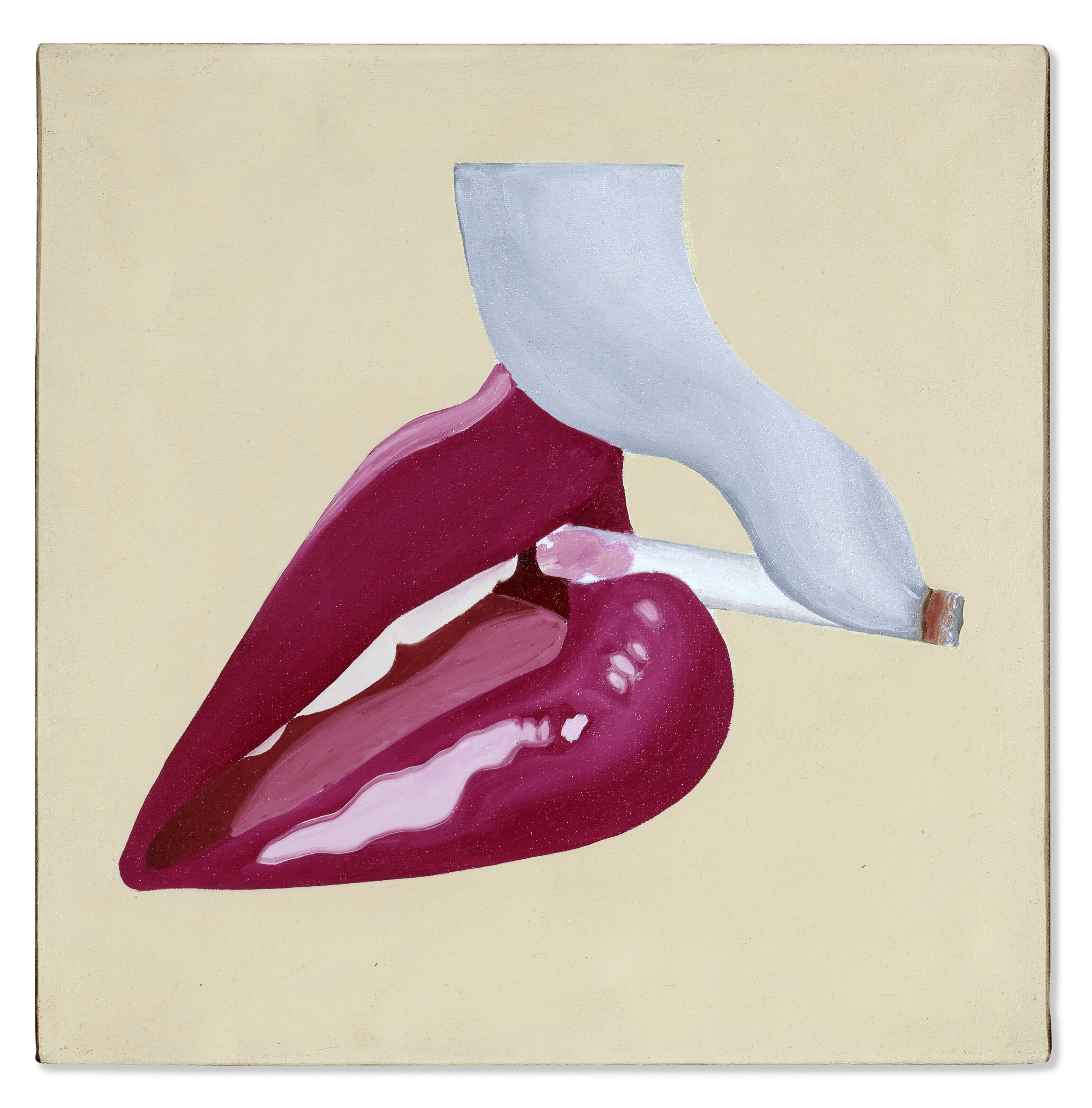Tom Wesselmann (1931-2004), Study for Mouth #16 | Christie’s