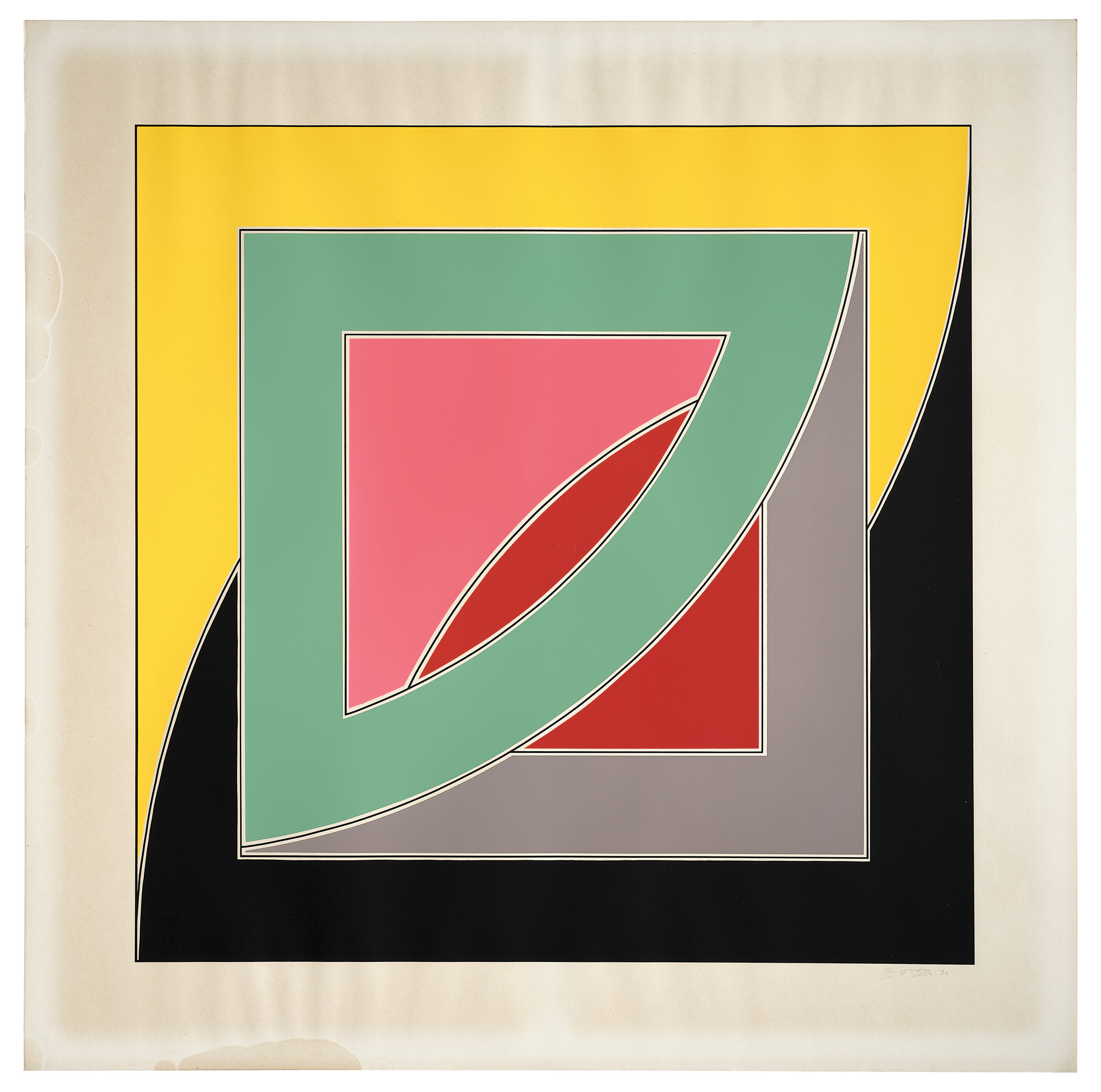Frank Stella (N. 1936), Referendum '70 | Christie’s