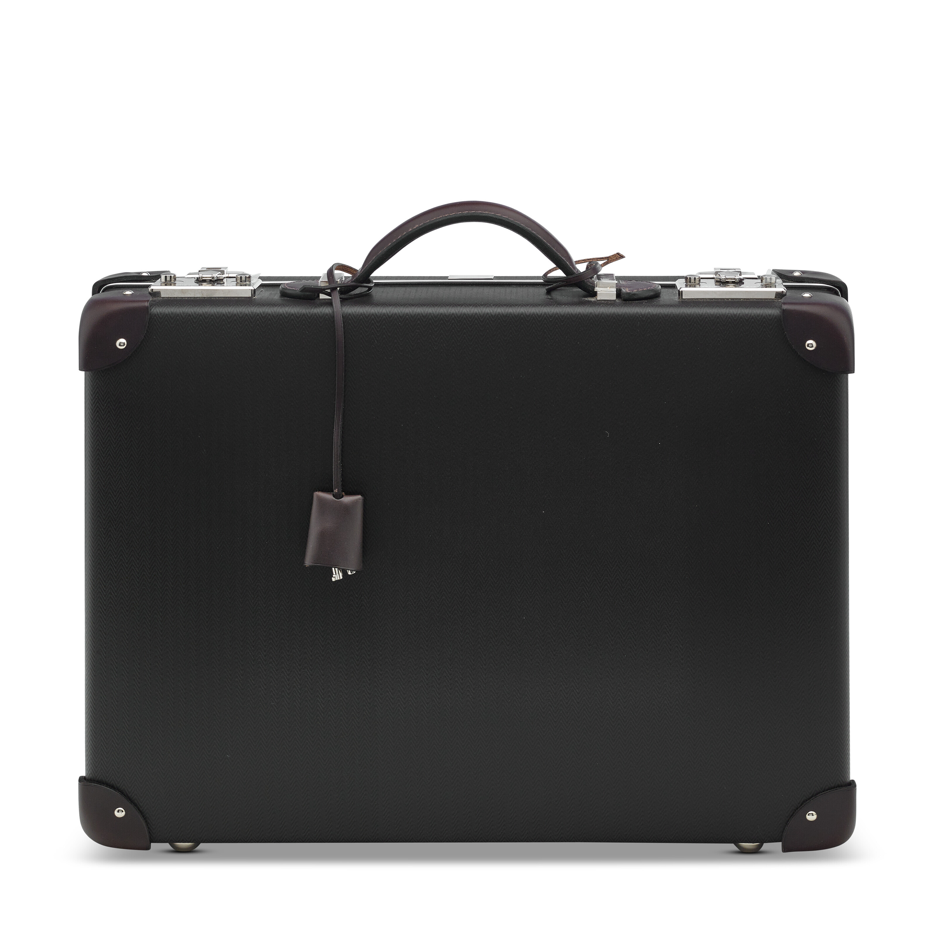 A GRAPHITE VULCAN FIBER & ÉBÈNE VACHE NATURELLE FAUBOURG EXPRESS ...