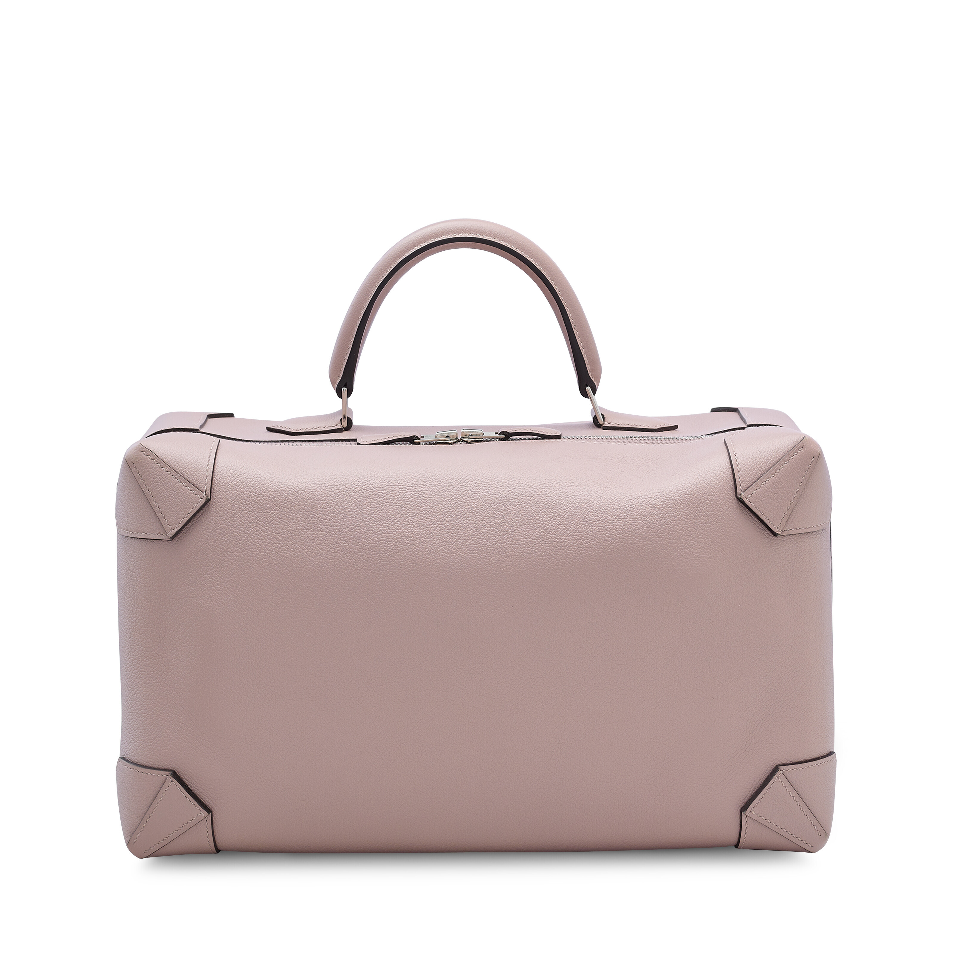 A GLYCINE EVECOLOR LEATHER MAXIBOX 36 WITH PALLADIUM HARDWARE, HERMÈS ...
