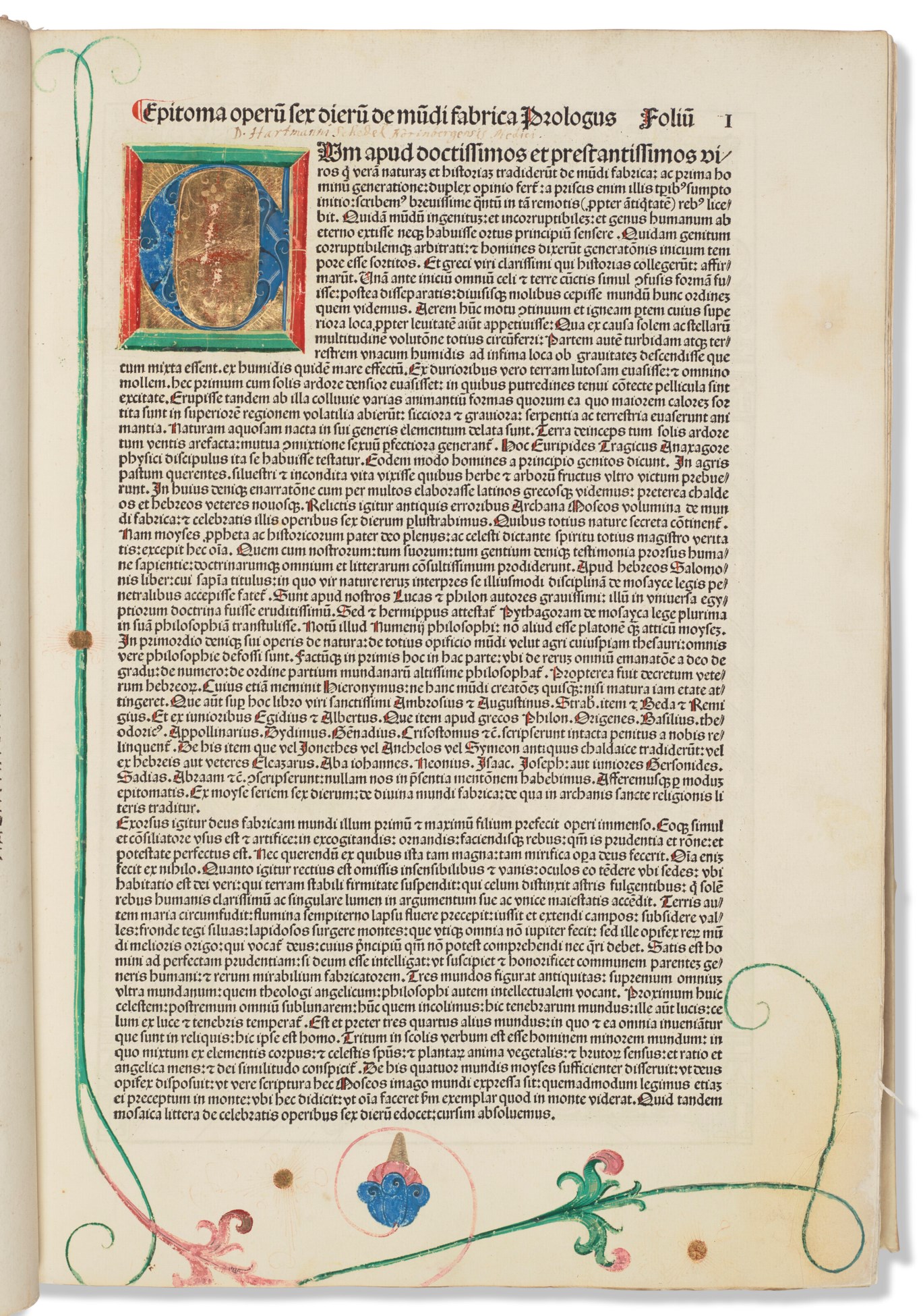 Nuremberg Chronicle, Hartmann Schedel, 1493 | Christie's