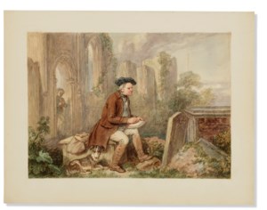 Original drawings for the poems of Robert Burns