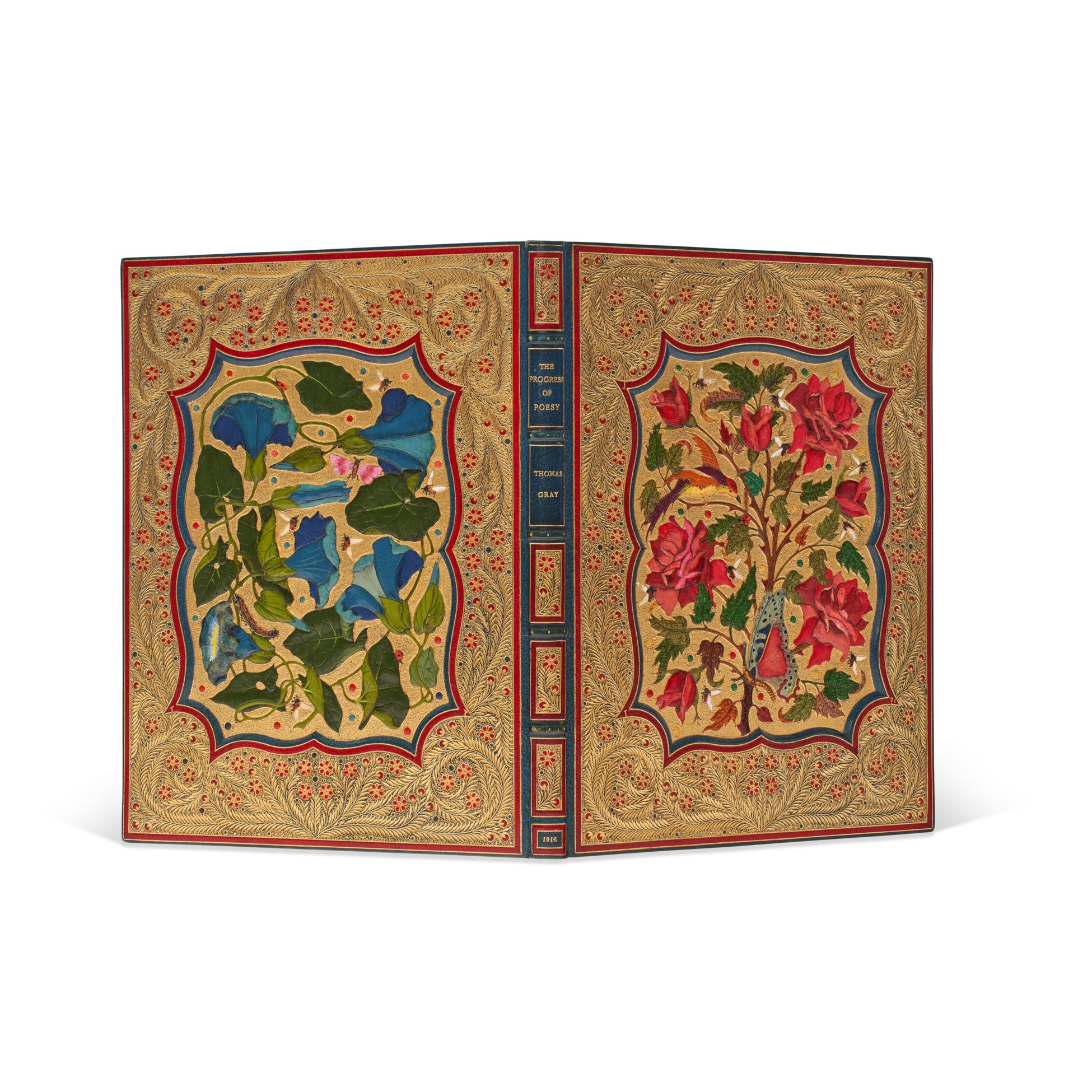 Thomas Gray's "The Progress of Poesy", Alberto Sangorski, 1916 | Christie's