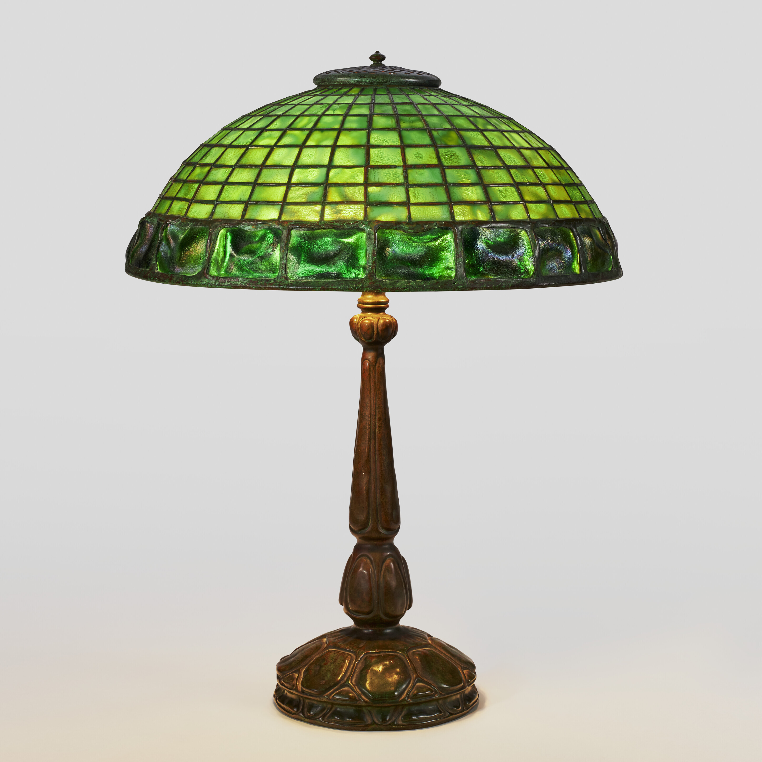 TIFFANY STUDIOS, 'Turtle-Back' Table Lamp, circa 1910 | Christie’s