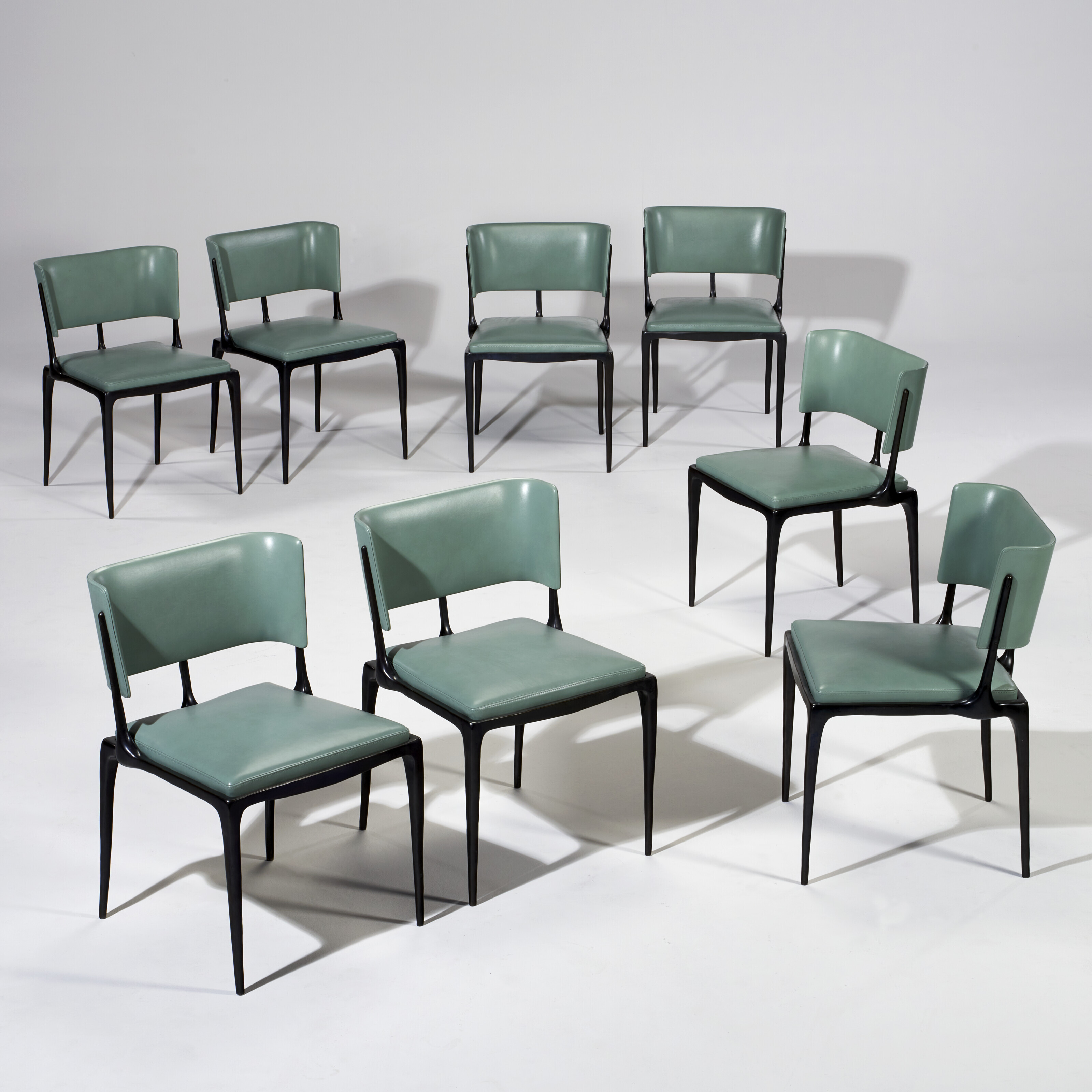PAUL MATHIEU, Set of Eight 'Reve' Dining Chairs, Style No. RV0-DC ...
