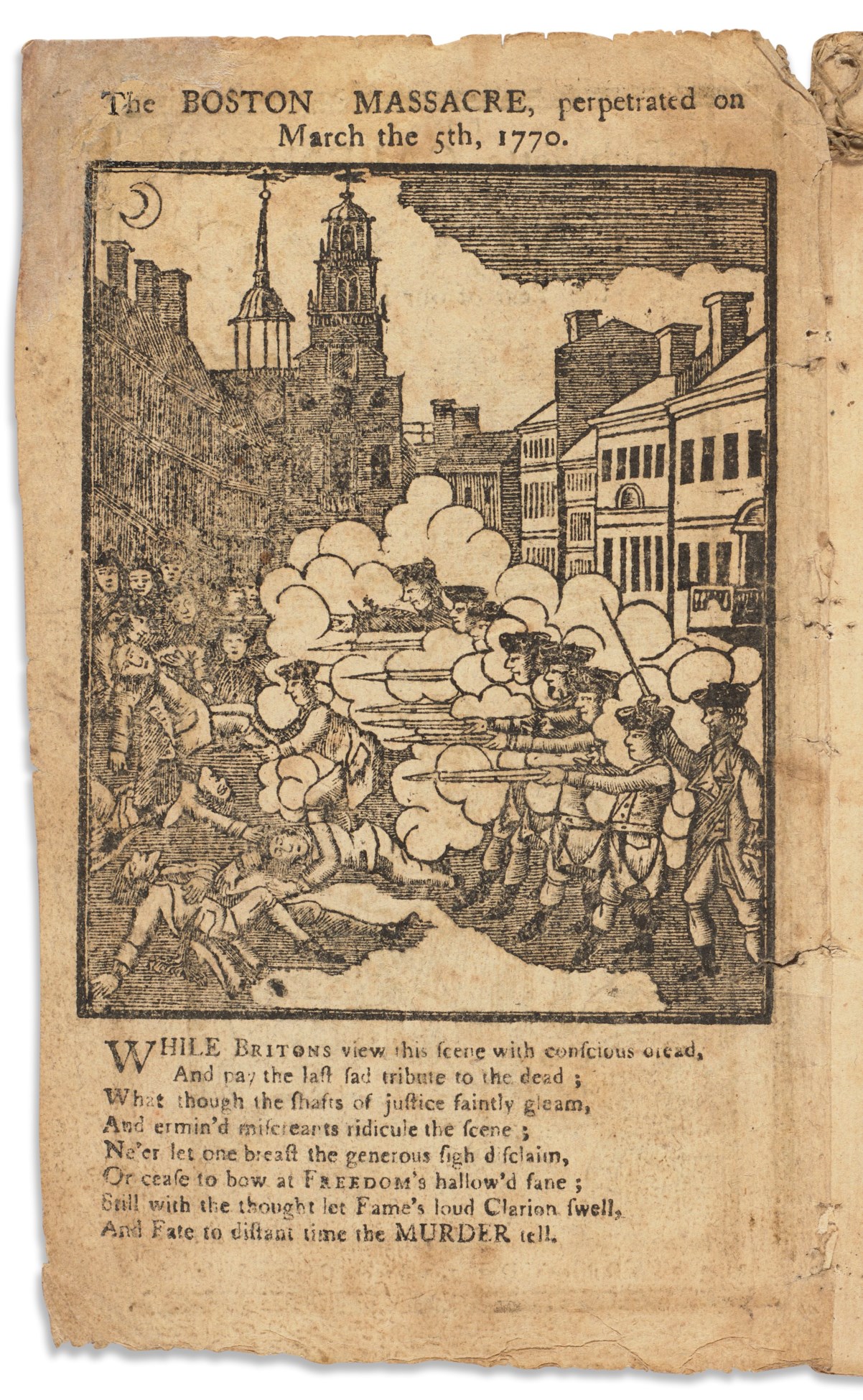 The Boston Massacre, PAUL REVERE, 1771 | Christie's