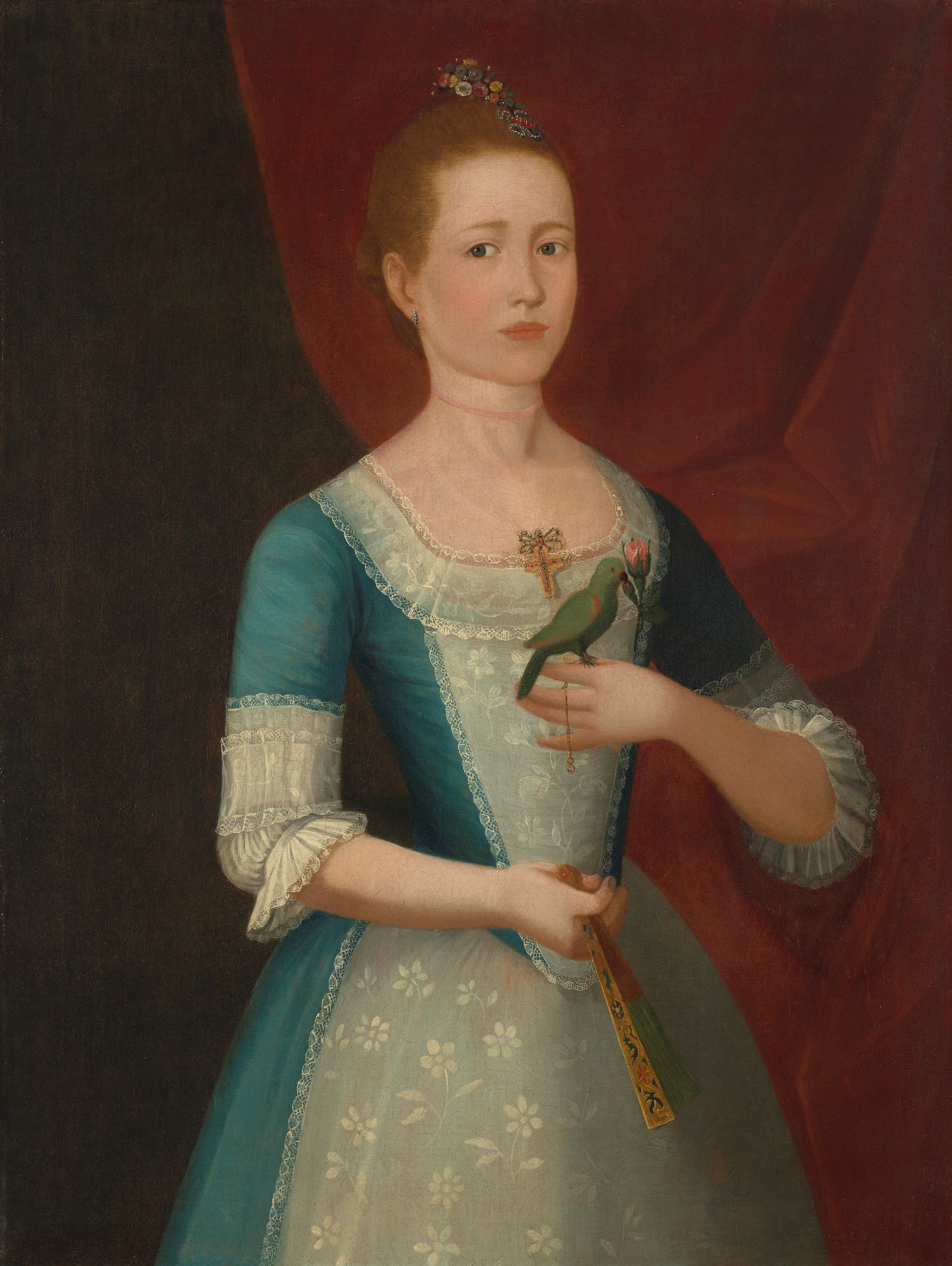 JOHN DURAND (ACTIVE 1765-1782), PORTRAIT OF A YOUNG WOMAN | Christie's