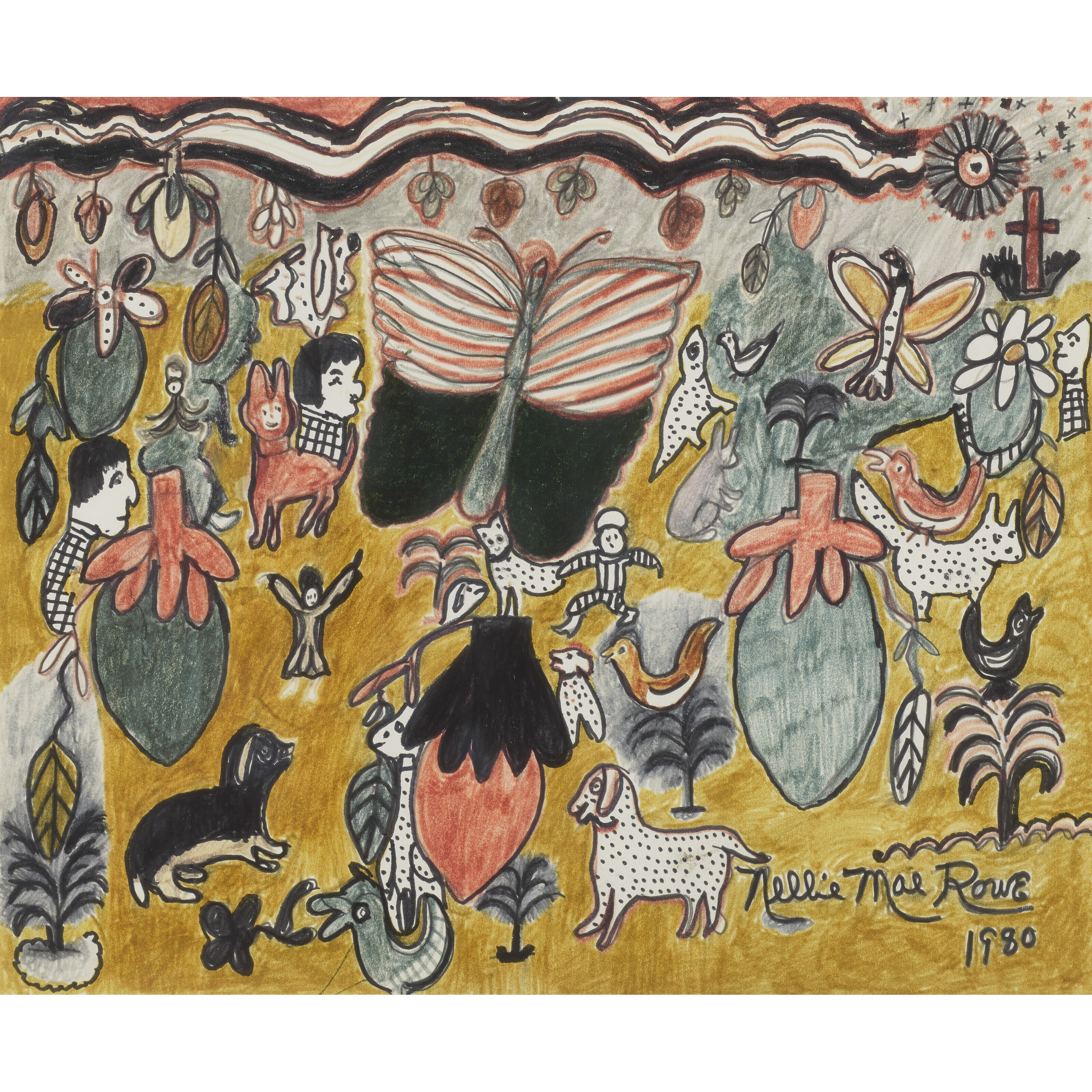 MOSE TOLLIVER (1925-2006), Snake | Christie's