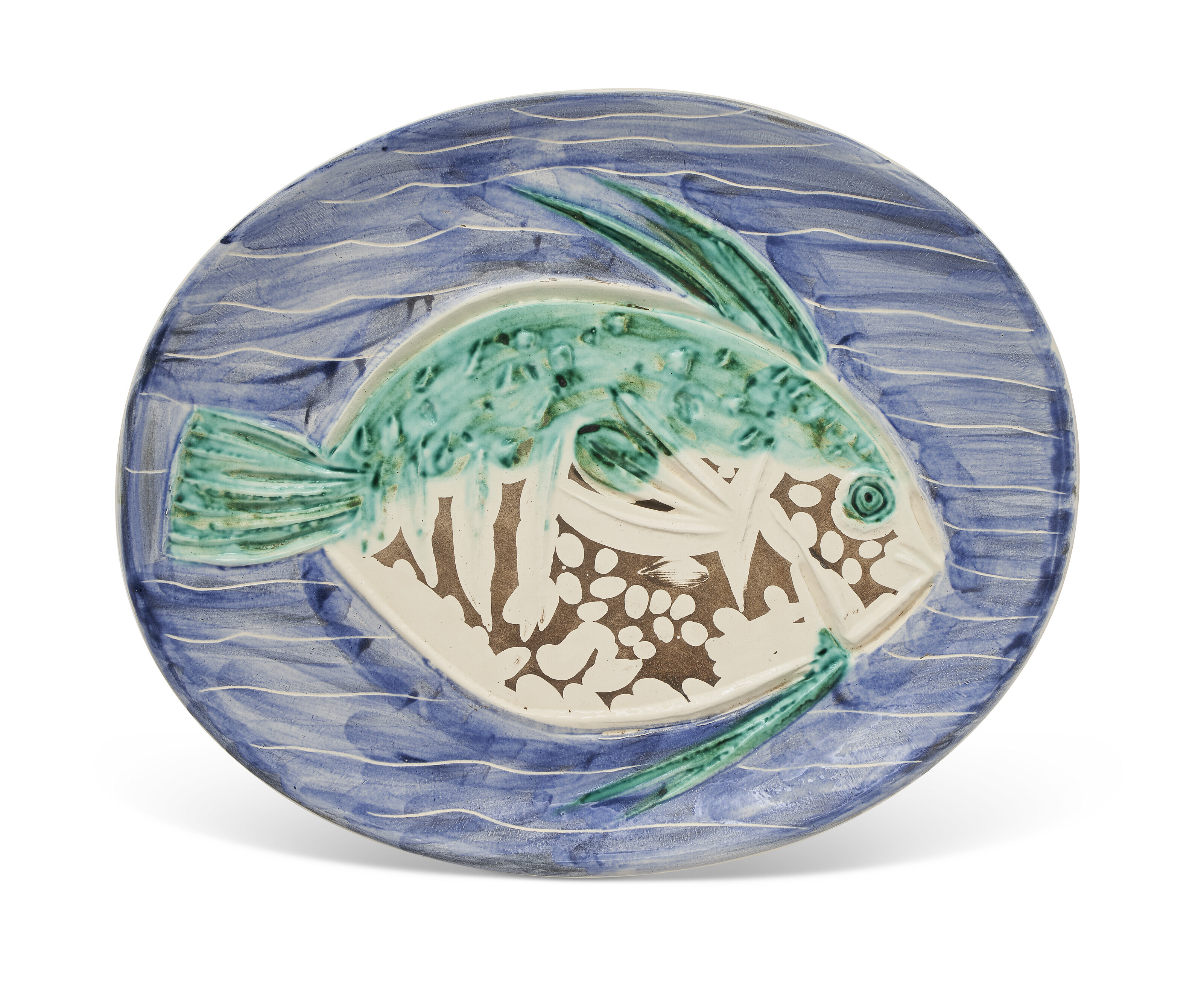 PABLO PICASSO (1881-1973), Poisson bleu (A.R. 180) | Christie’s