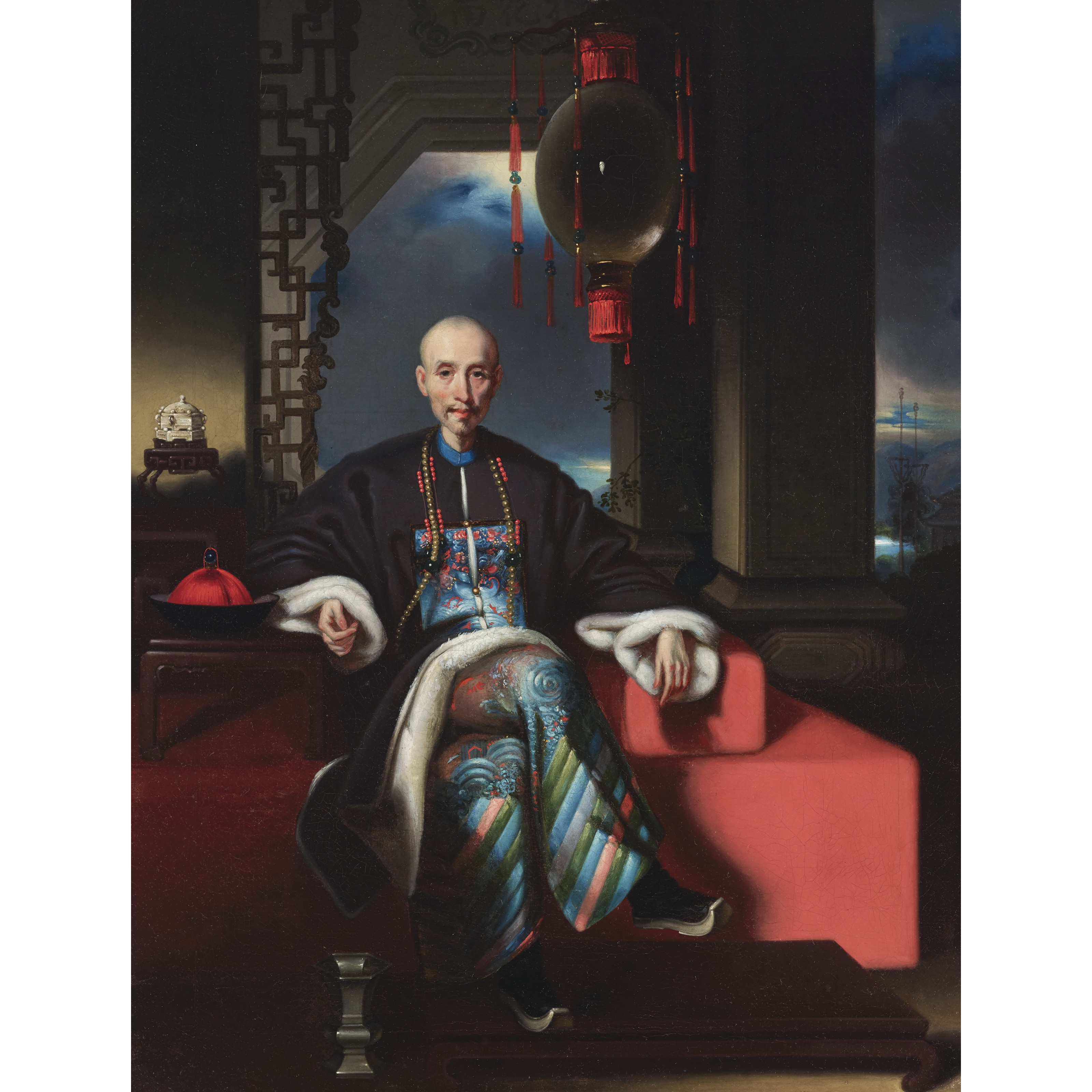 SCHOOL OF LAMQUA (MID-19TH CENTURY), Portrait of Houqua | Christie’s