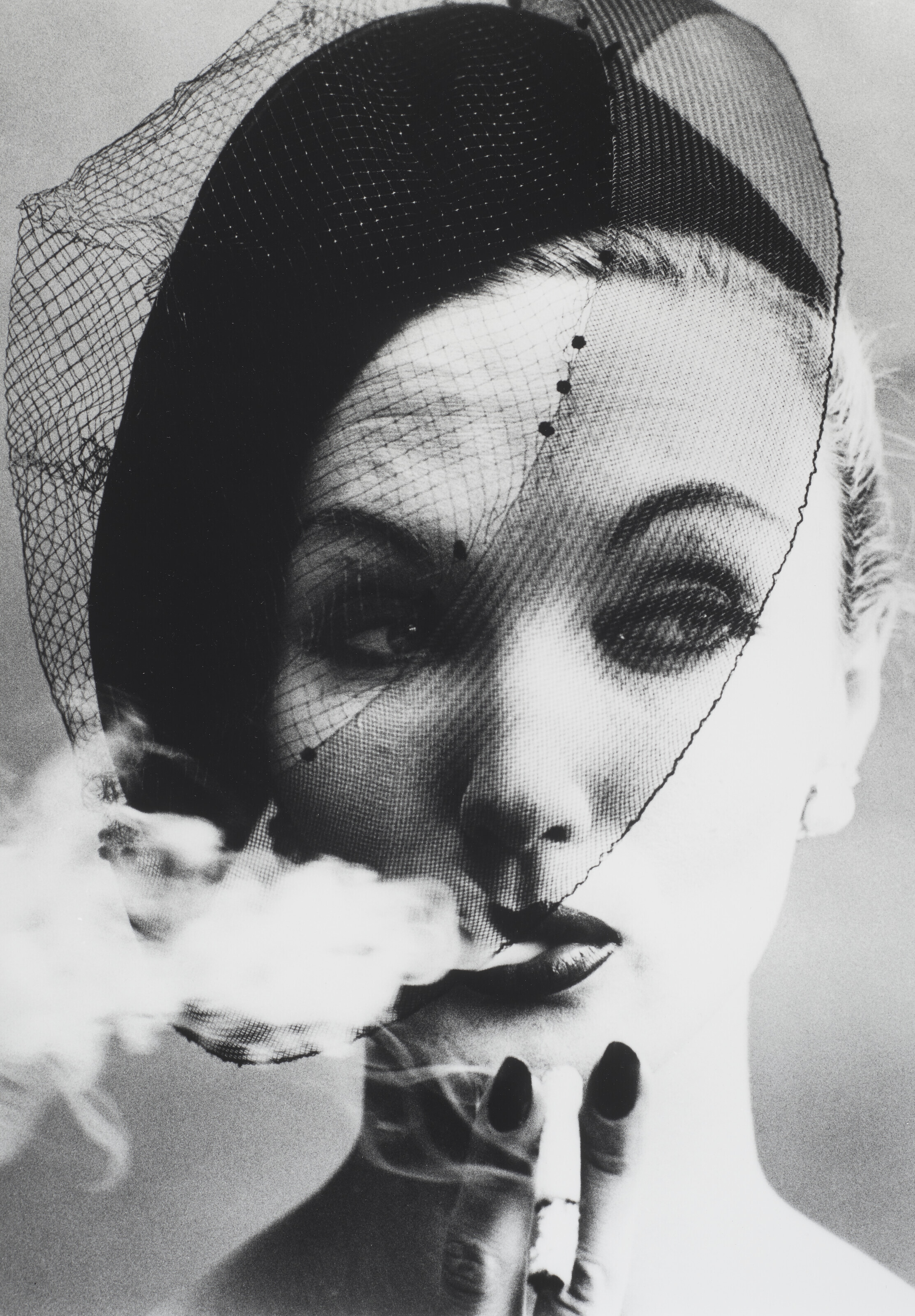 WILLIAM KLEIN (B. 1928), Smoke + Veil, Paris (Vogue), 1958 | Christie’s