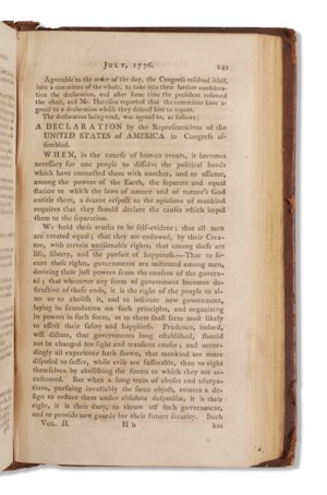 [UNITED STATES, CONTINENTAL CONGRESS]: A complete set of the Journals ...