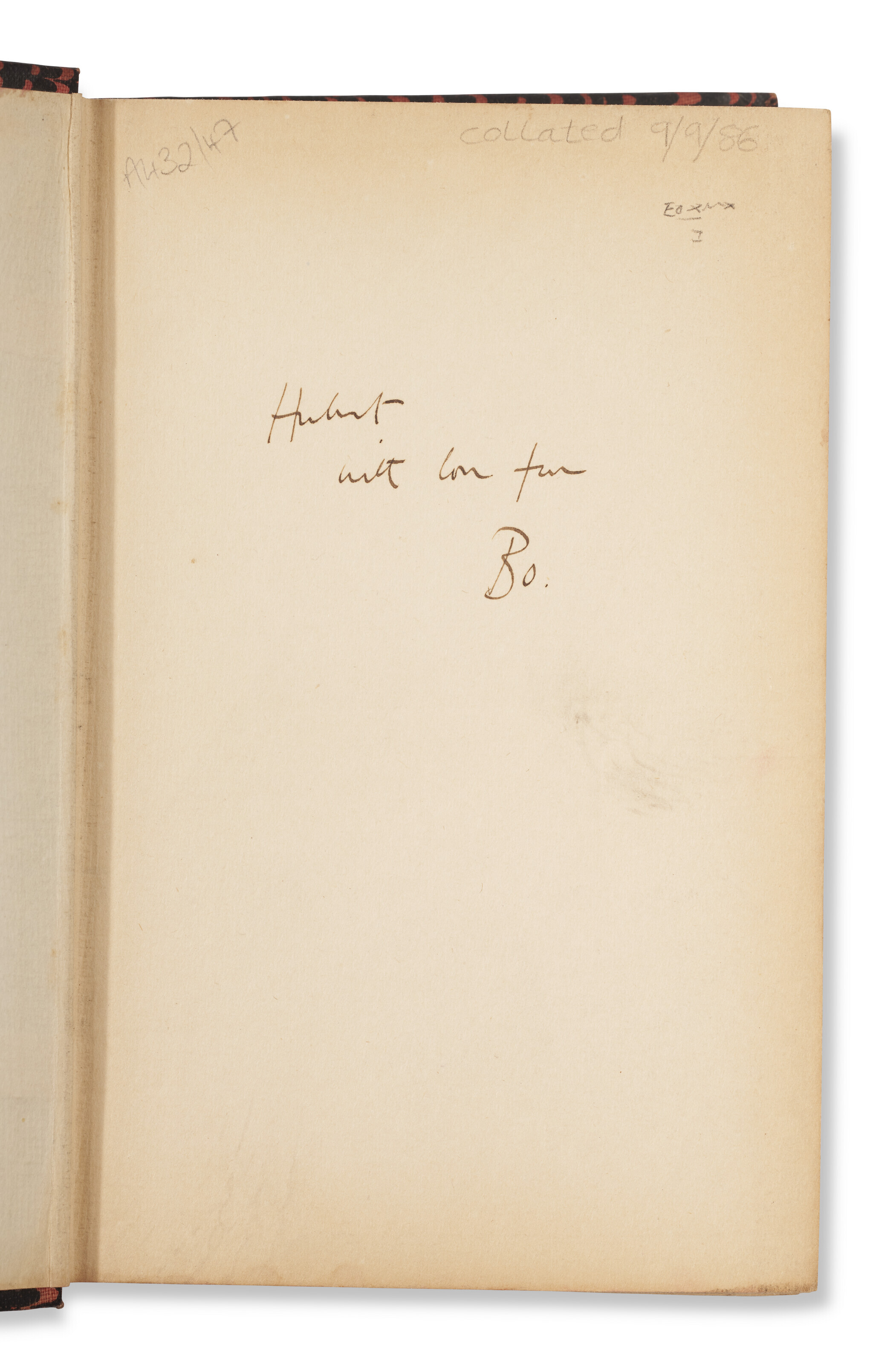 A Handful of Dust, Evelyn Waugh, 1934. | Christie’s