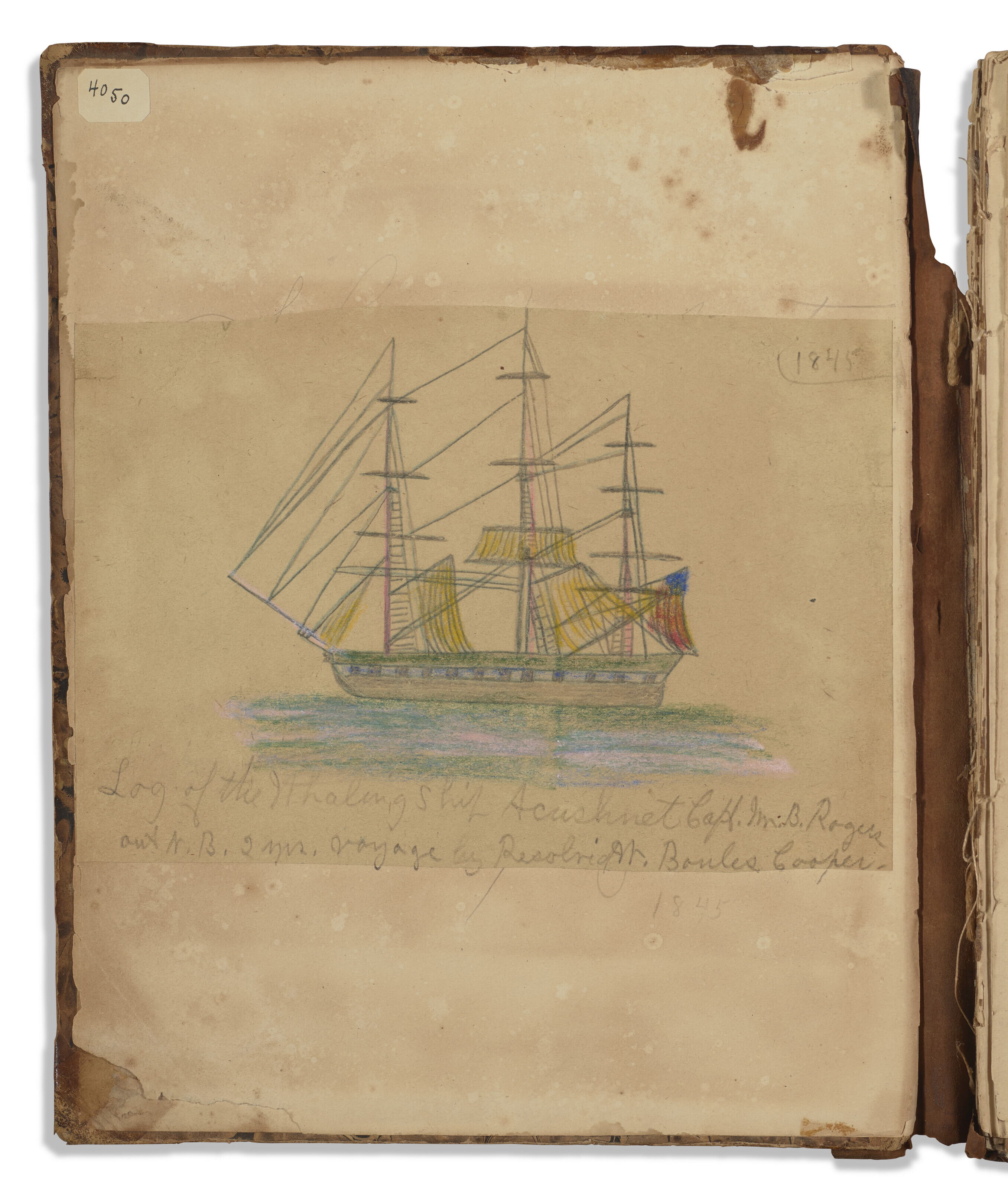 Log of the Whaleship Acushnet, after 1847 | Christie’s