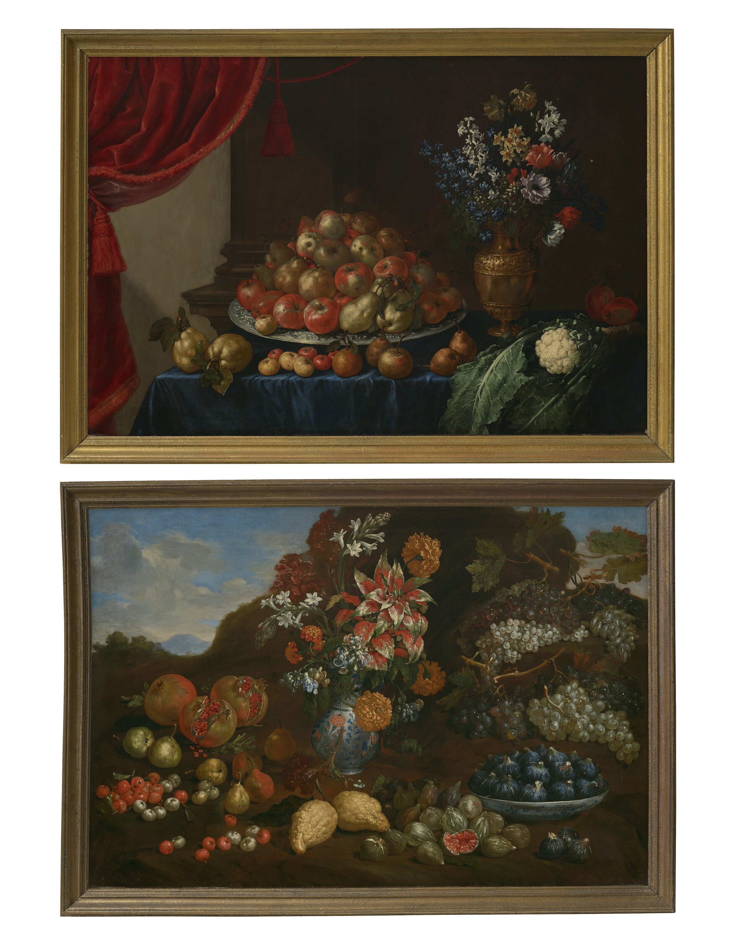 BARTOLOMEO BIMBI (SETTIGNANO 1648-1729 FLORENCE), Still life with ...