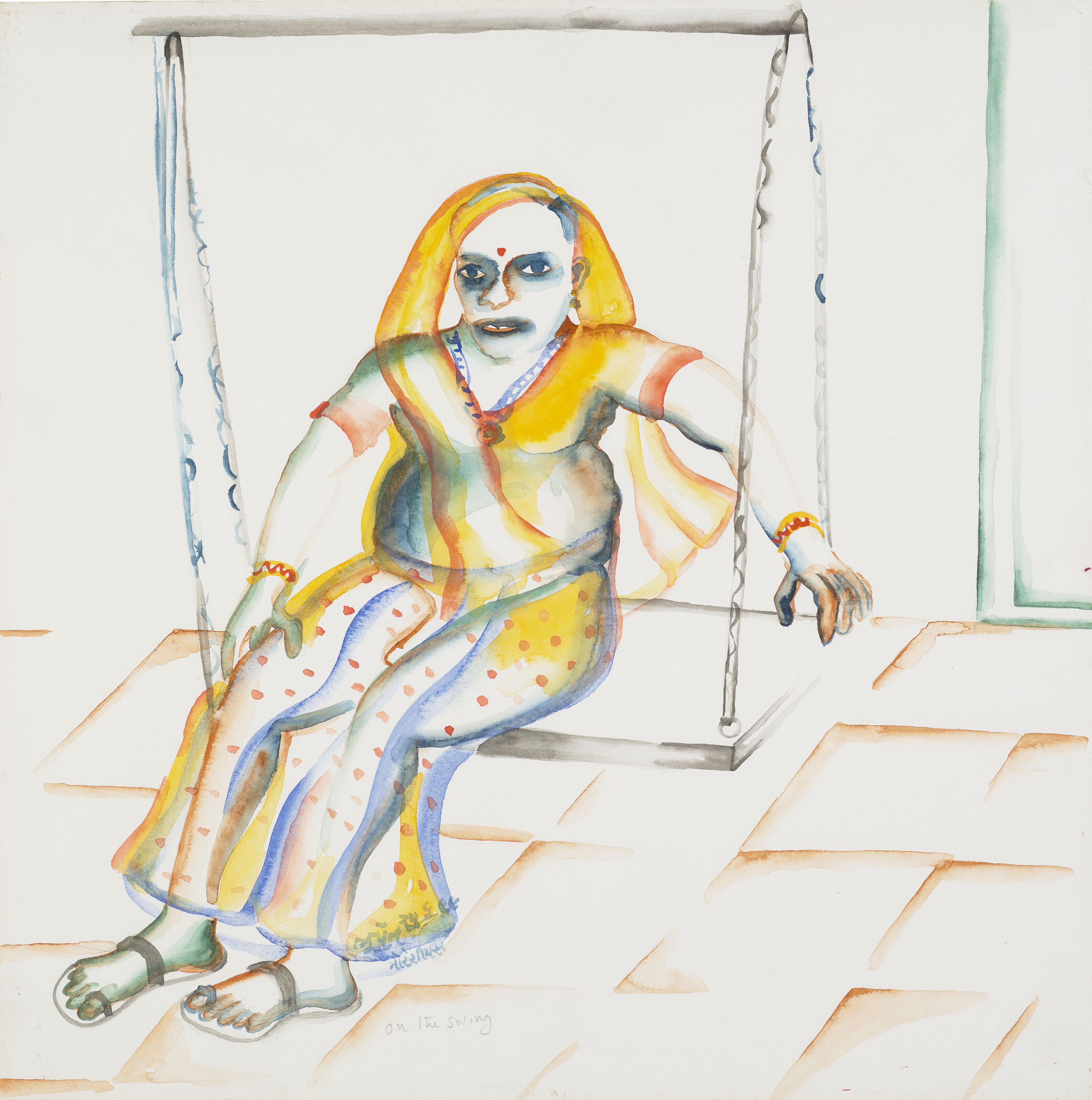 BHUPEN KHAKHAR (1934-2003), On the Swing | Christie’s