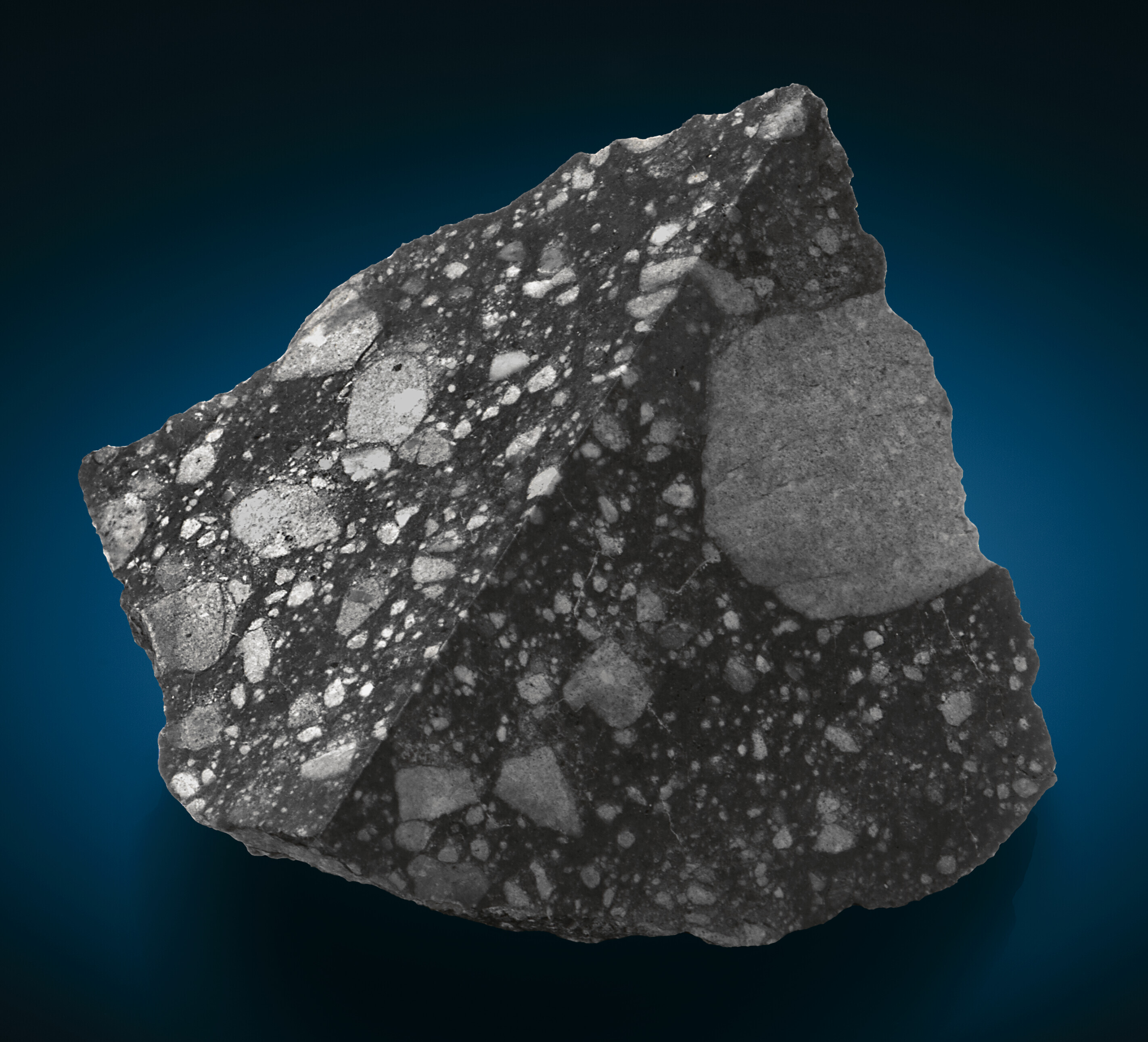 NWA 12691 — INTERIOR AND EXTERIOR OF A MOON ROCK REVEALED, The Moon ...