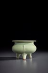 A LONGQUAN CELADON TRIPOD CENSER, SOUTHERN SONG DYNASTY (1127-1279) | Christie's