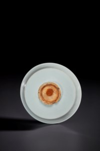 A PALE BLUISH-WHITE-GLAZED 'SHUFU' BOWL, YUAN DYNASTY (1279-1368 ...