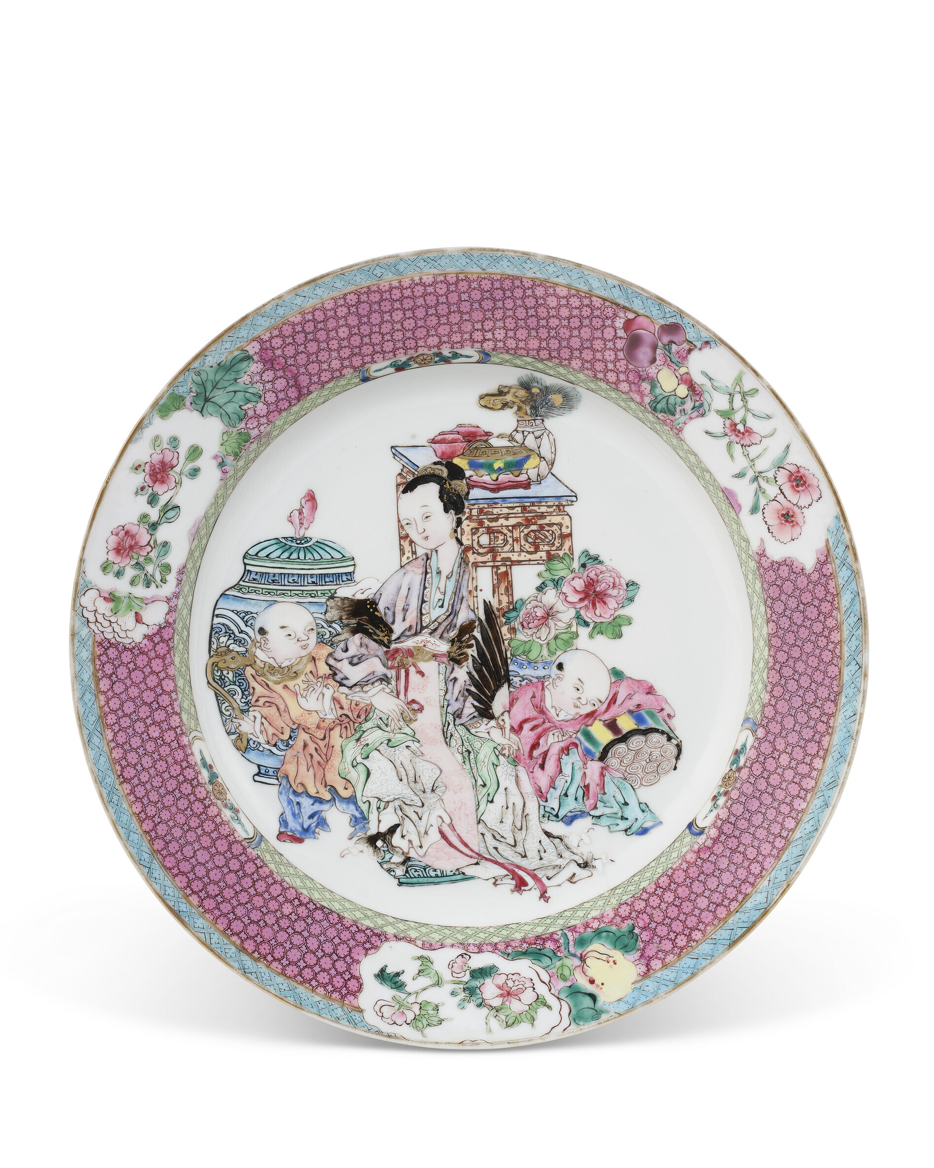 A BLUE-GLAZED CONG-FORM VASE, GUANGXU SIX-CHARACTER MARK IN UNDERGLAZE BLUE AND OF THE PERIOD ...