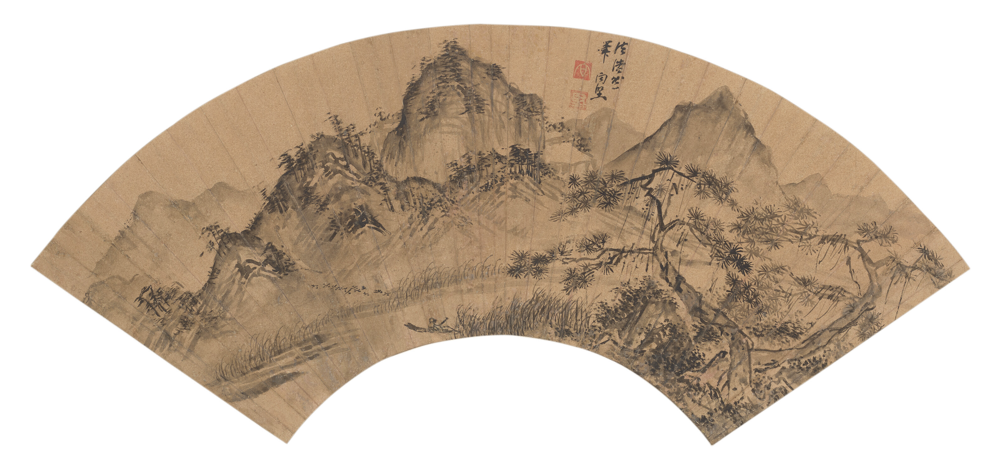 WITH SIGNATURE OF HUANG XIANGJIAN (17-18TH CENTURY), Landscape in the ...