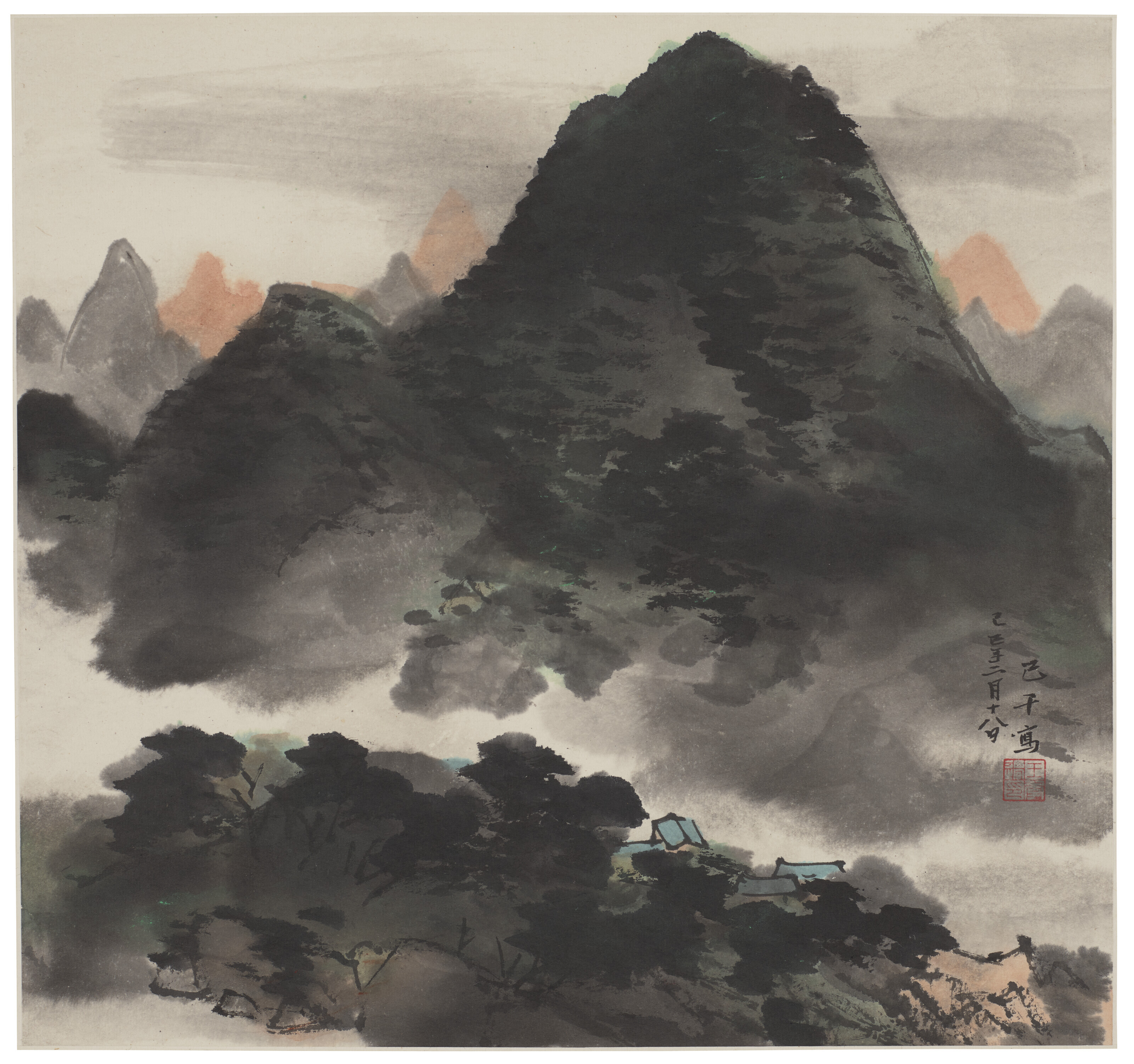 C. C. WANG (WANG JIQIAN, 1907-2003), Cloudy Mountains | Christie’s