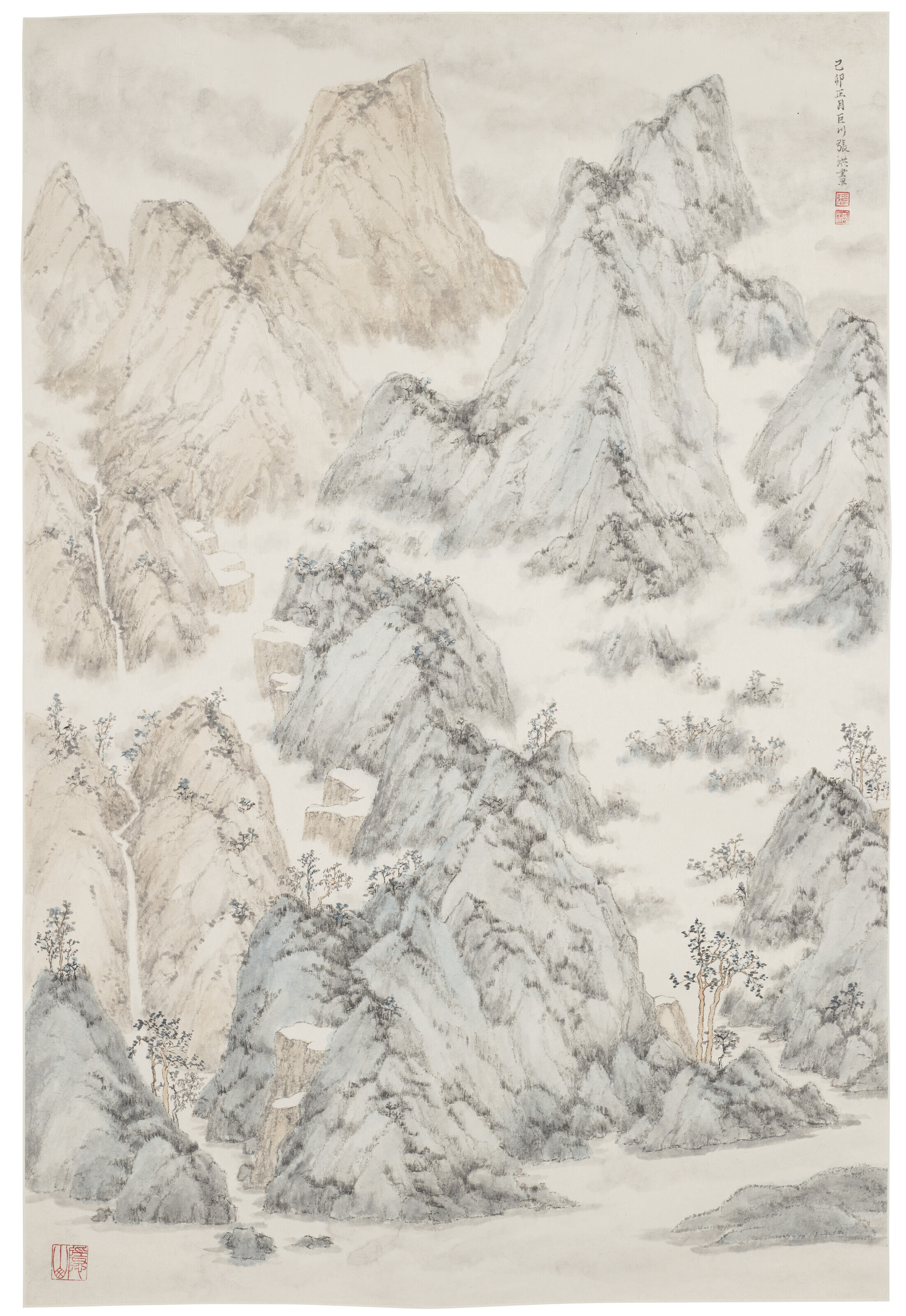 ARNOLD CHANG (ZHANG HONG, B. 1954), Mountain Duet | Christie’s
