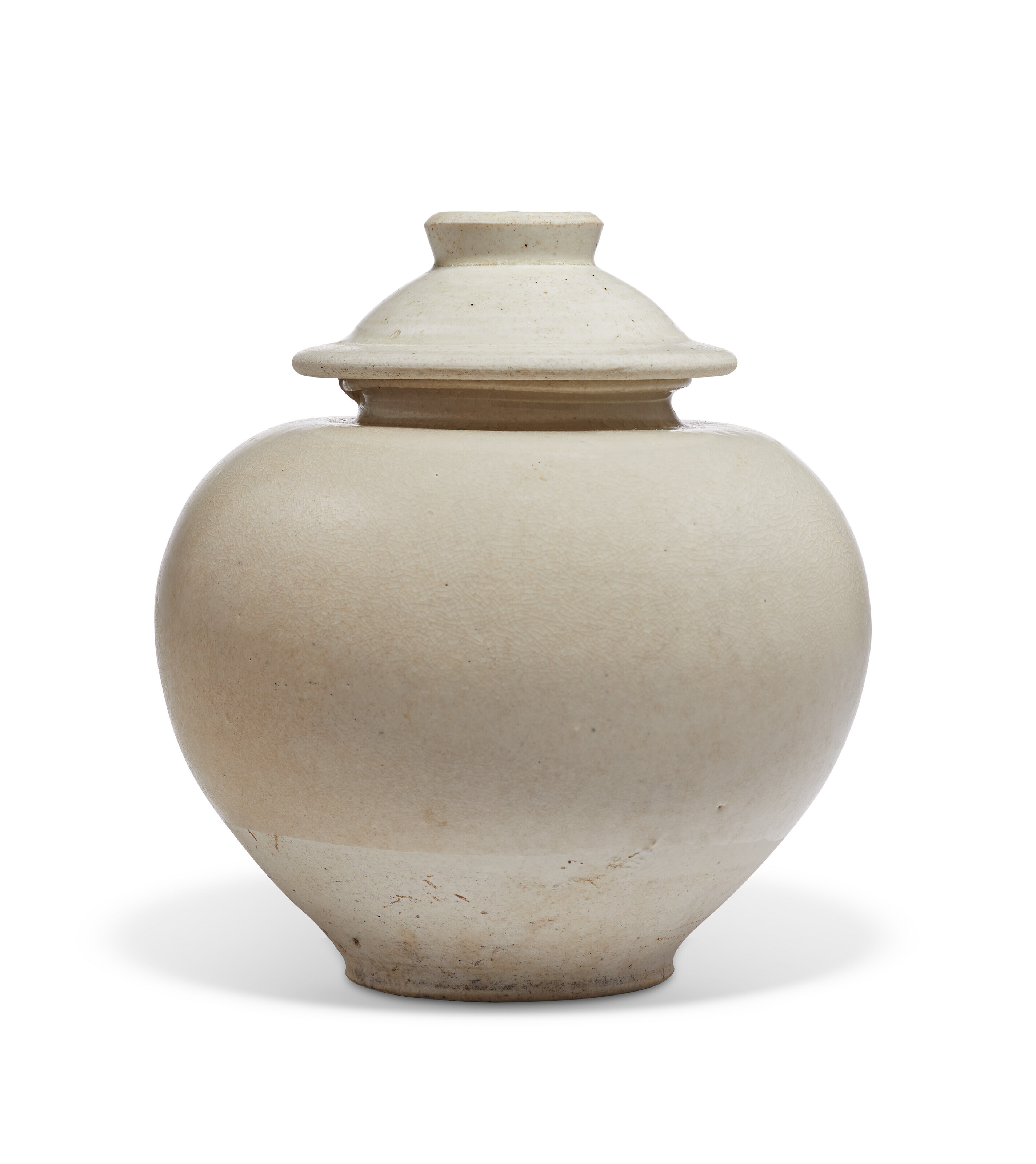 A STRAW-GLAZED JAR AND COVER, CHINA, TANG DYNASTY (AD 618-907) | Christie’s