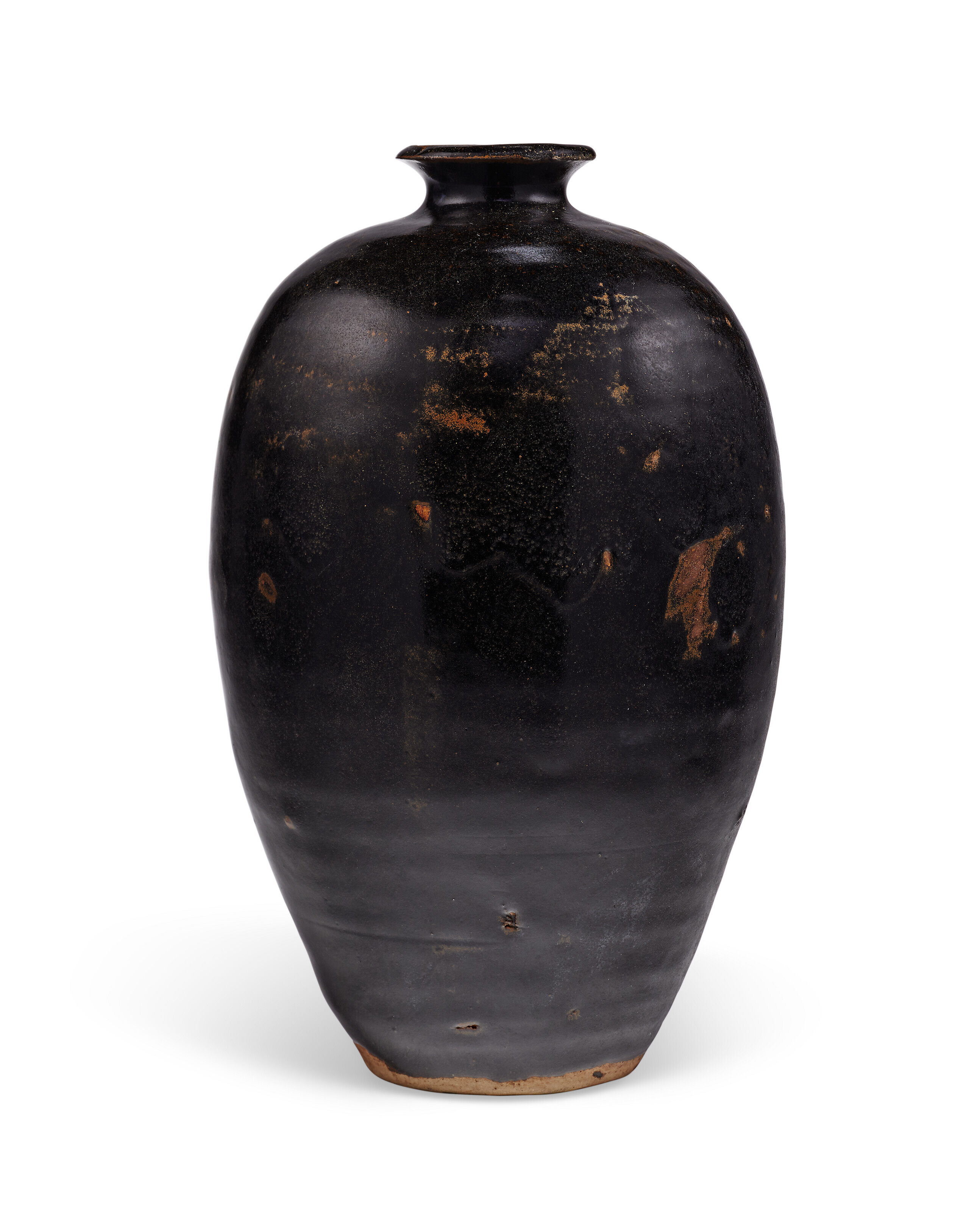 A BLACKISH-BROWN-GLAZED MEIPING, CHINA, SONG-YUAN DYNASTY (AD 960-1368 ...