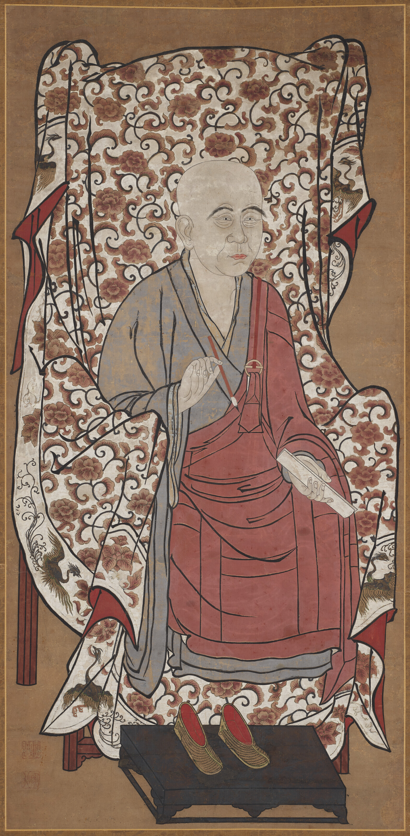 ANONYMOUS (JAPAN, 19TH CENTURY), Portrait of a Zen Master | Christie’s